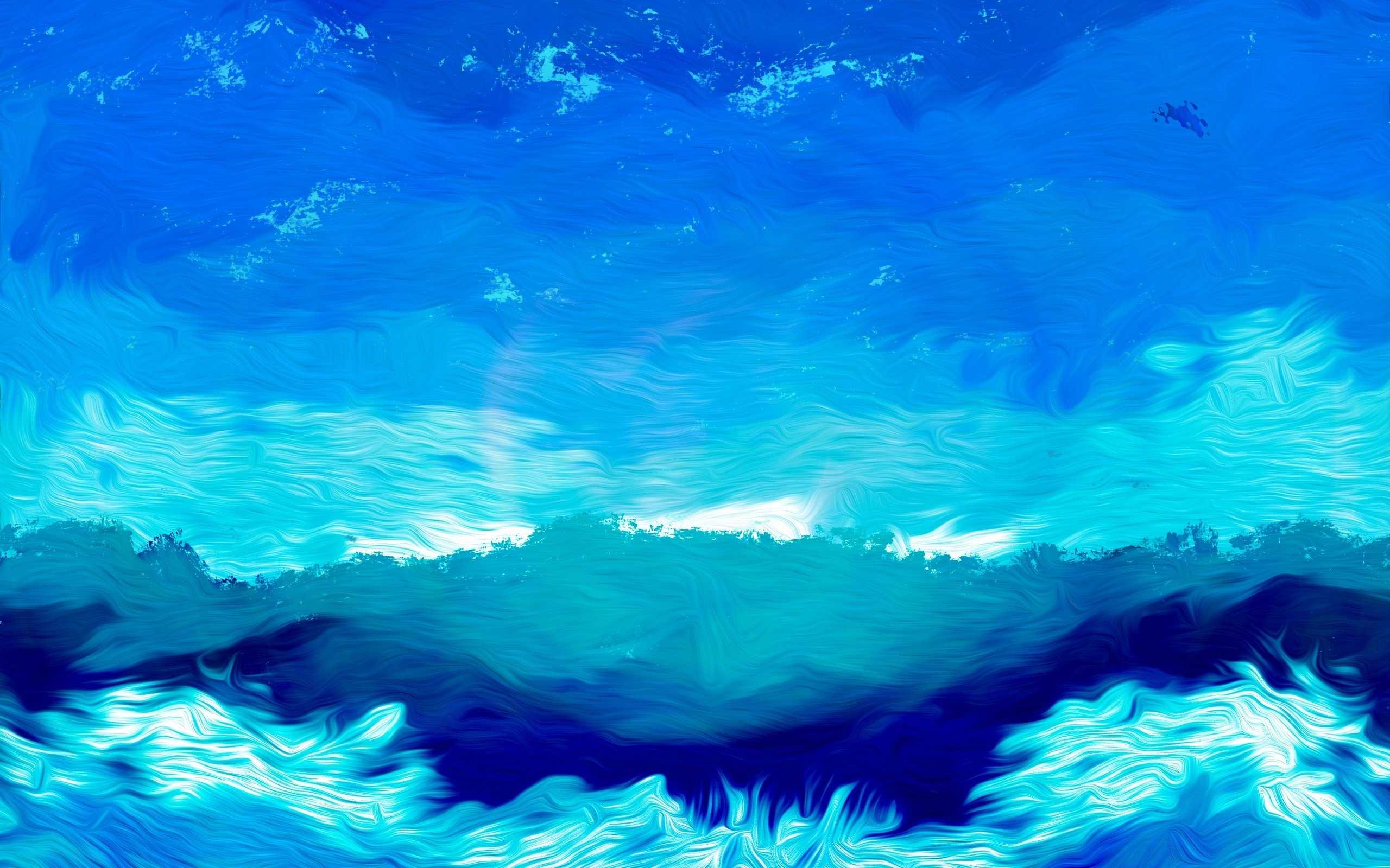 Blue Painting Wallpapers - Top Free Blue Painting Backgrounds ...