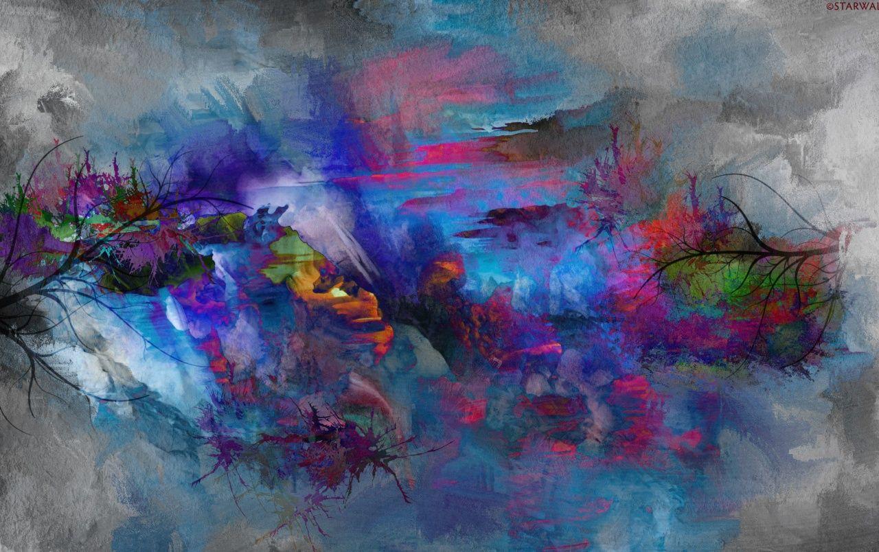 Blue Painting Wallpapers - Top Free Blue Painting Backgrounds ...