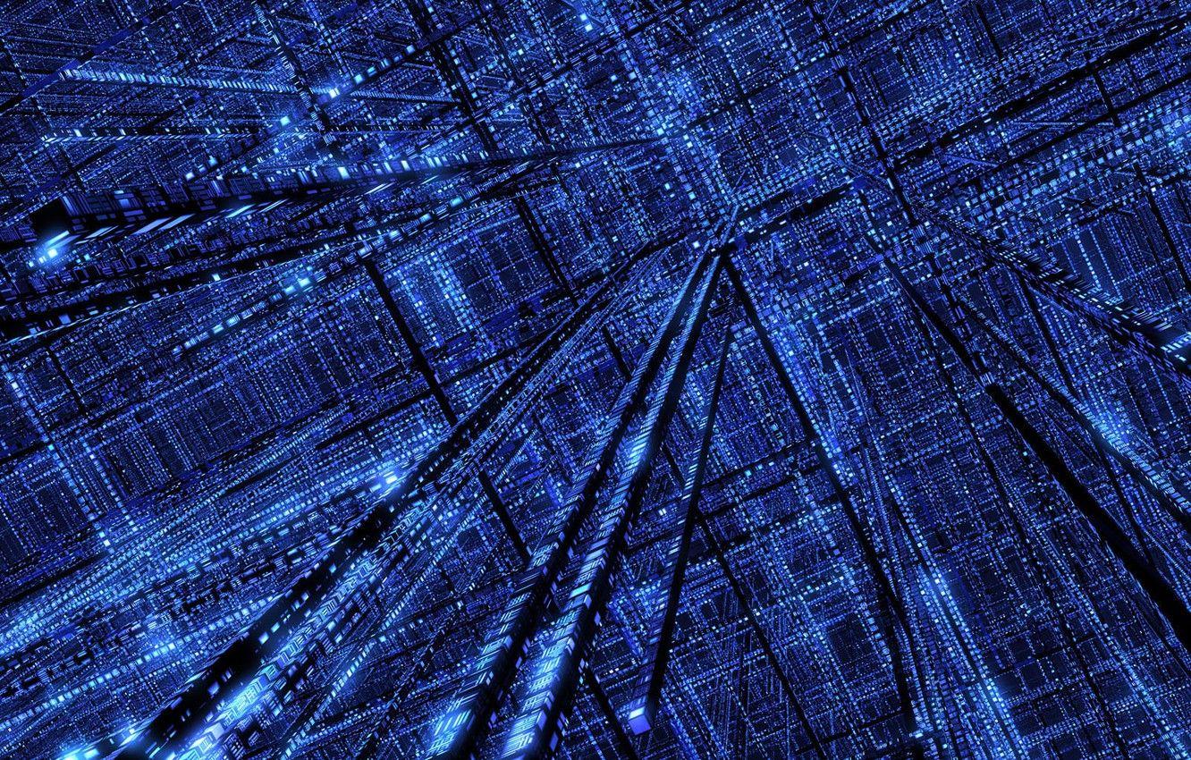 Blue Matrix Wallpapers - Top Free Blue Matrix Backgrounds - WallpaperAccess