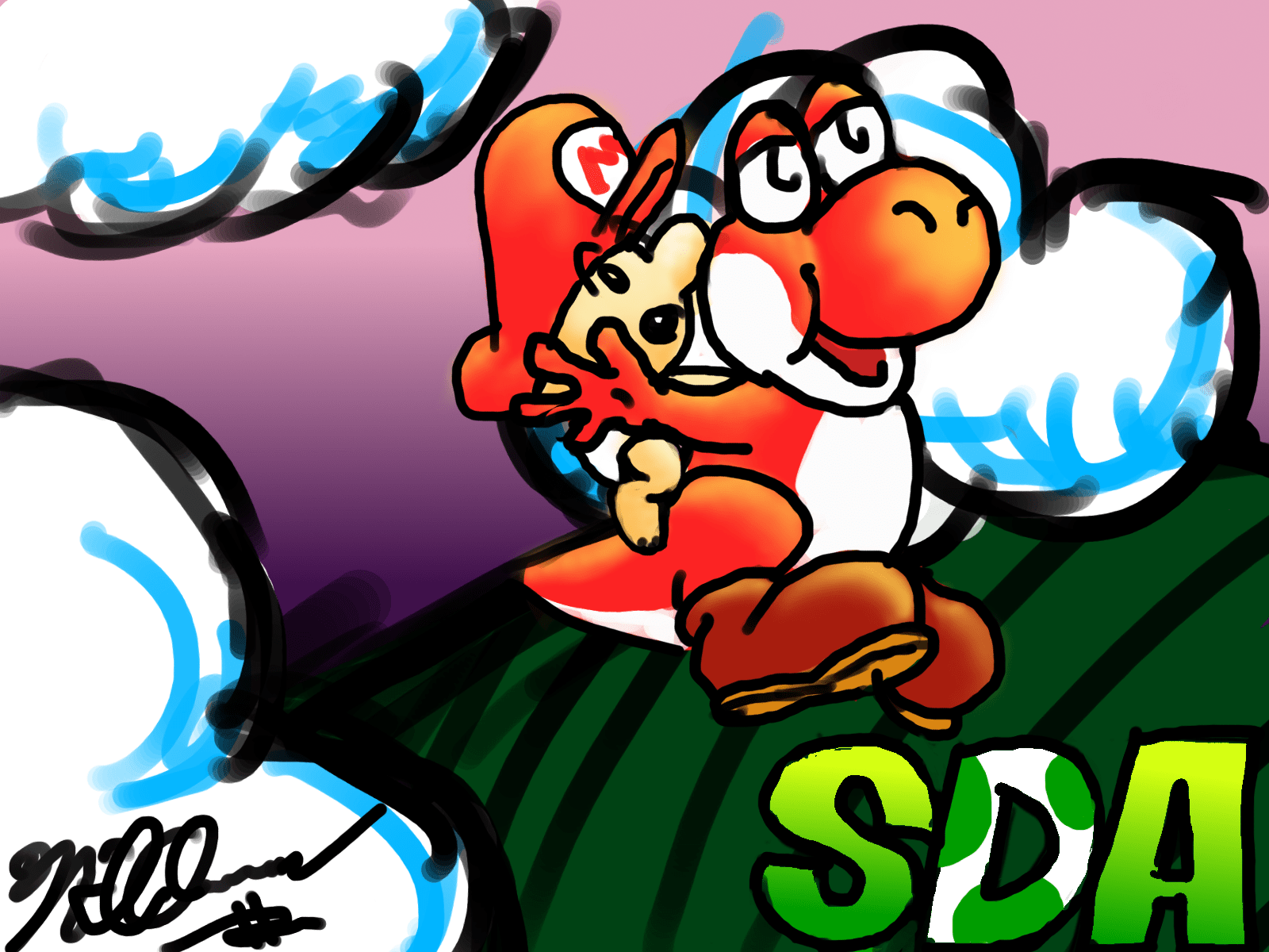 Cool Yoshi Wallpapers - Top Free Cool Yoshi Backgrounds - WallpaperAccess