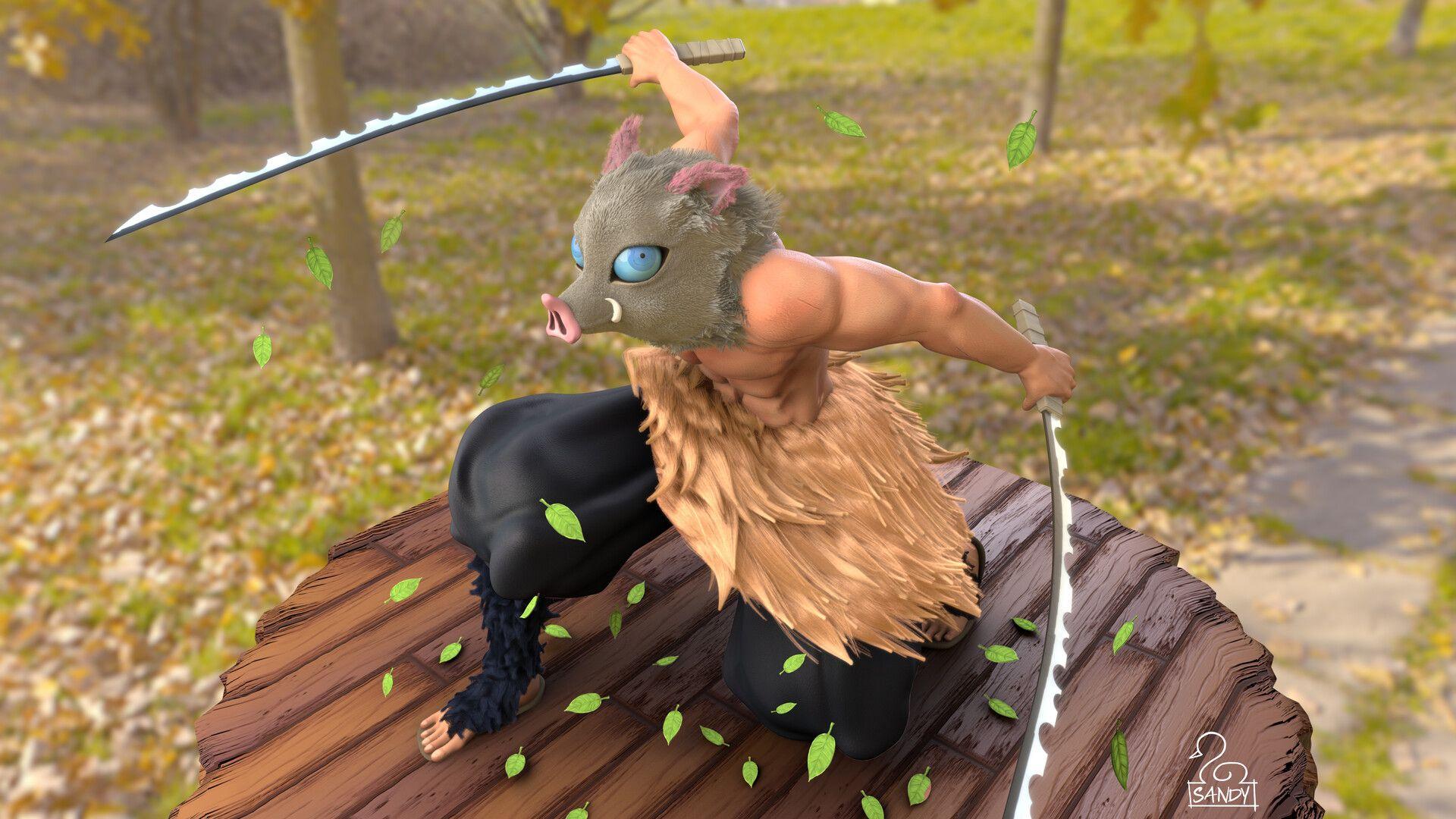 Inosuke Hashibira Wallpapers - Top Free Inosuke Hashibira Backgrounds ...