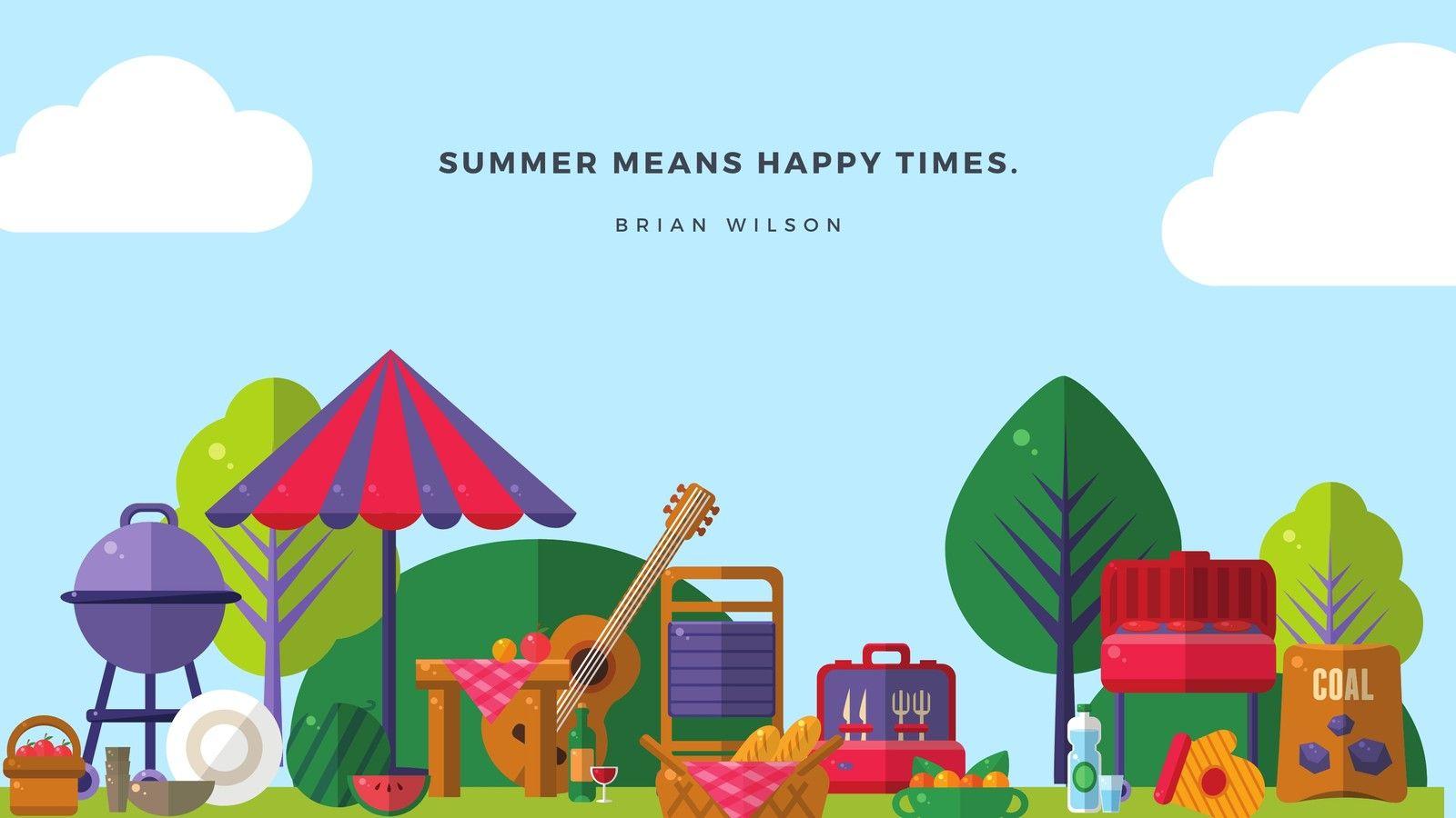 Summer Cartoon Desktop Wallpapers - Top Free Summer Cartoon Desktop ...