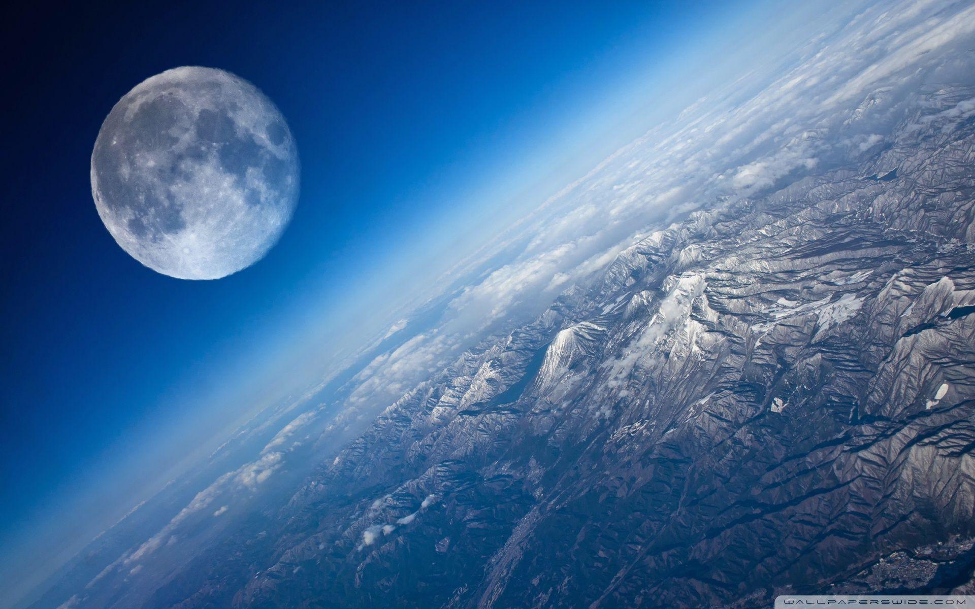 High Resolution Moon Wallpapers - Top Free High Resolution Moon ...