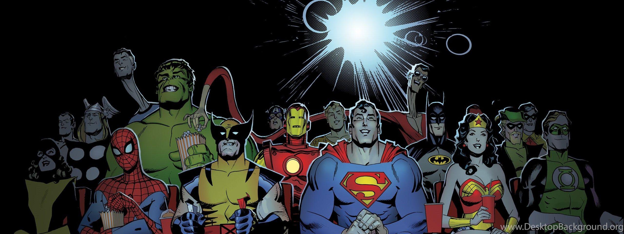 Superhero Dual Screen Wallpapers - Top Free Superhero Dual Screen ...