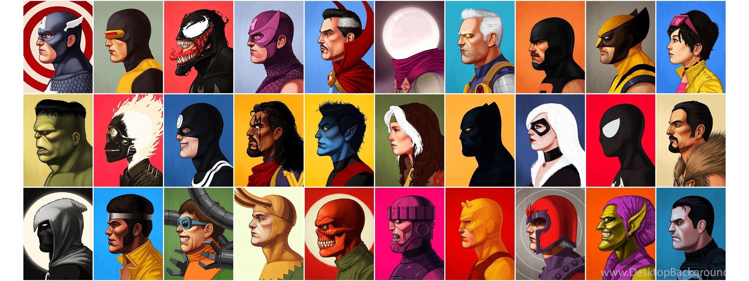 Superhero Dual Screen Wallpapers - Top Free Superhero Dual Screen ...