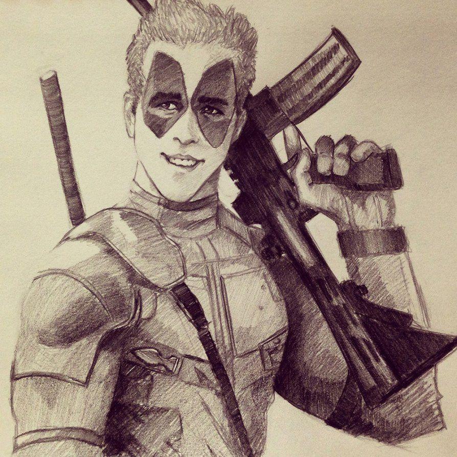 Draw Deadpool Ryan Reynolds Wallpapers - Top Free Draw Deadpool Ryan ...