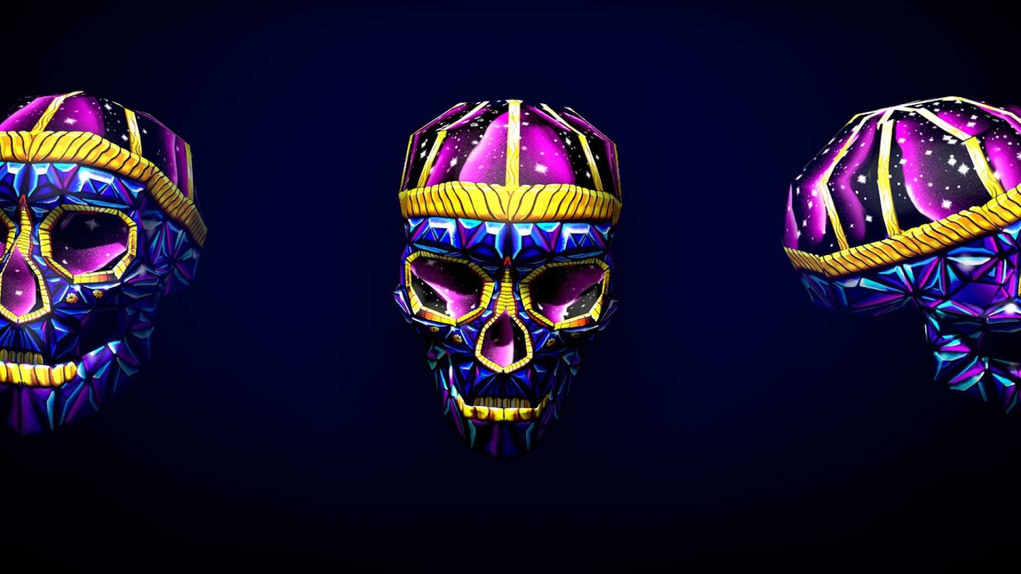 2048X1152 Skull Wallpapers - Top Free 2048X1152 Skull Backgrounds ...