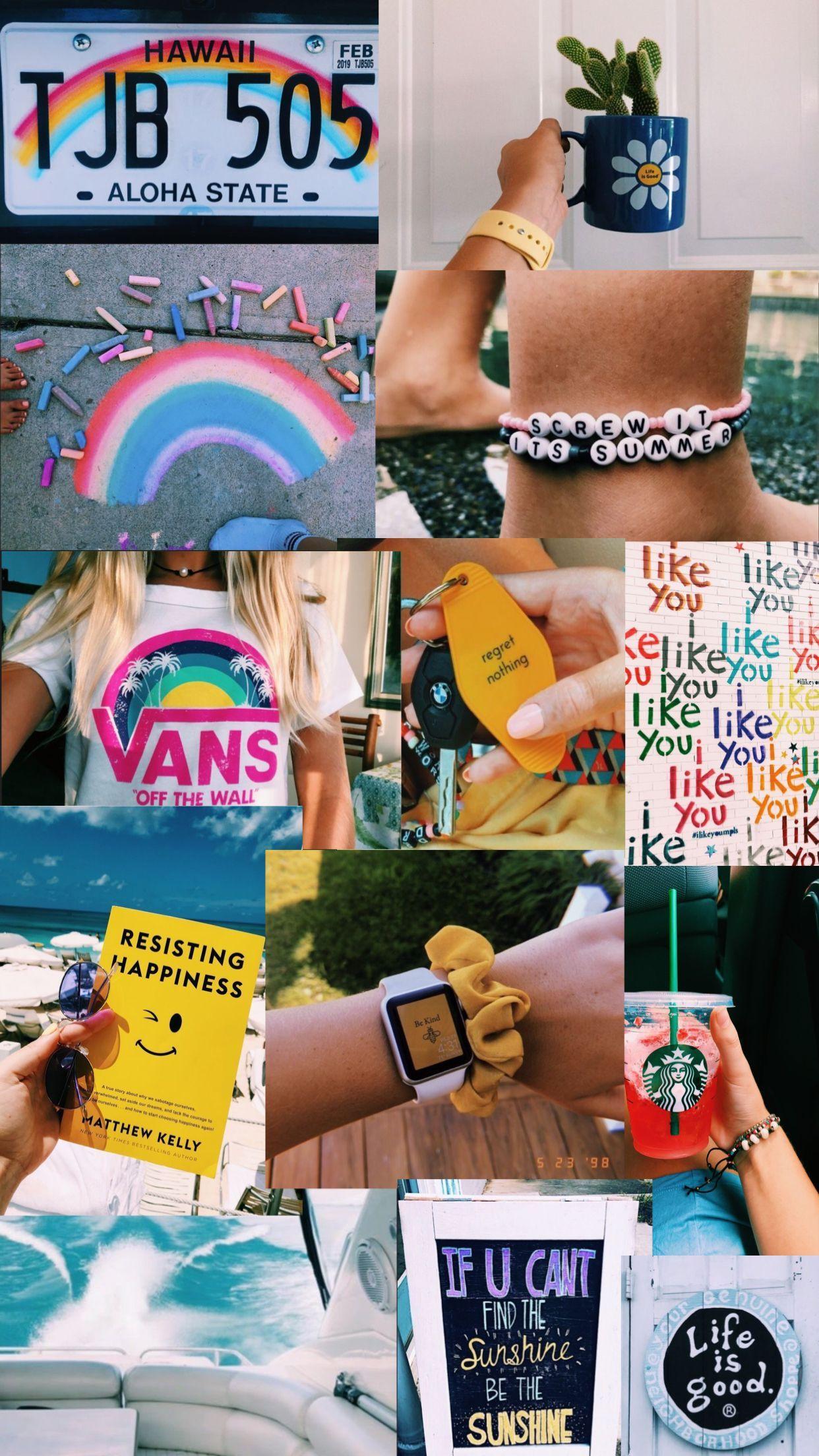 Summer Collage Wallpapers - Top Free Summer Collage Backgrounds - WallpaperAccess