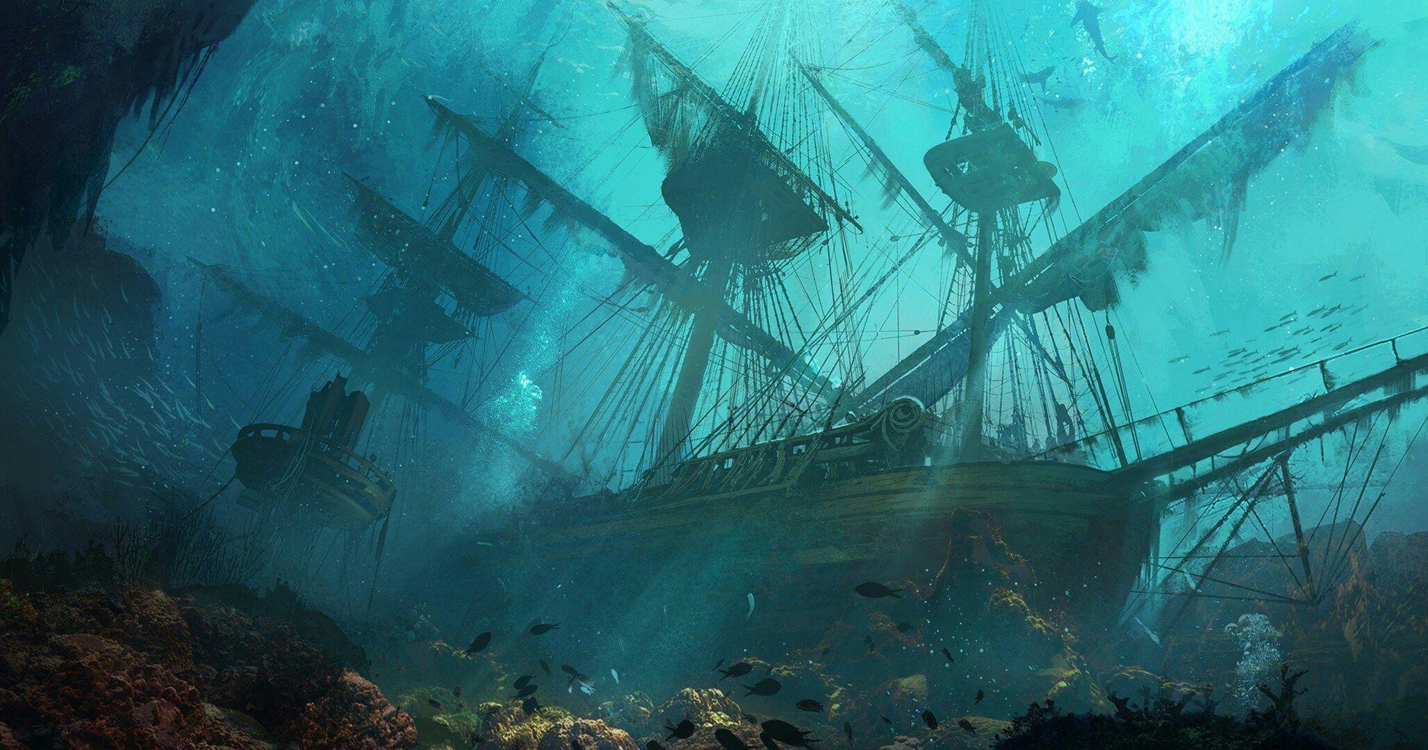 Shipwreck Wallpapers - Top Free Shipwreck Backgrounds - WallpaperAccess