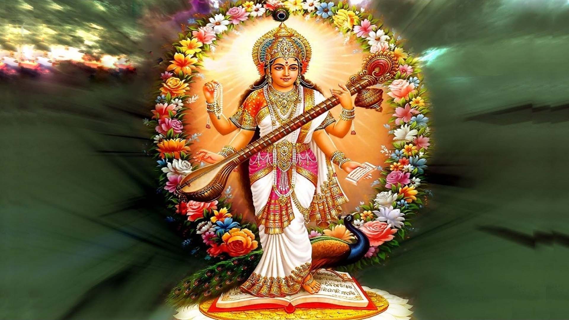 Saraswati Maa Wallpapers - Top Free Saraswati Maa Backgrounds ...