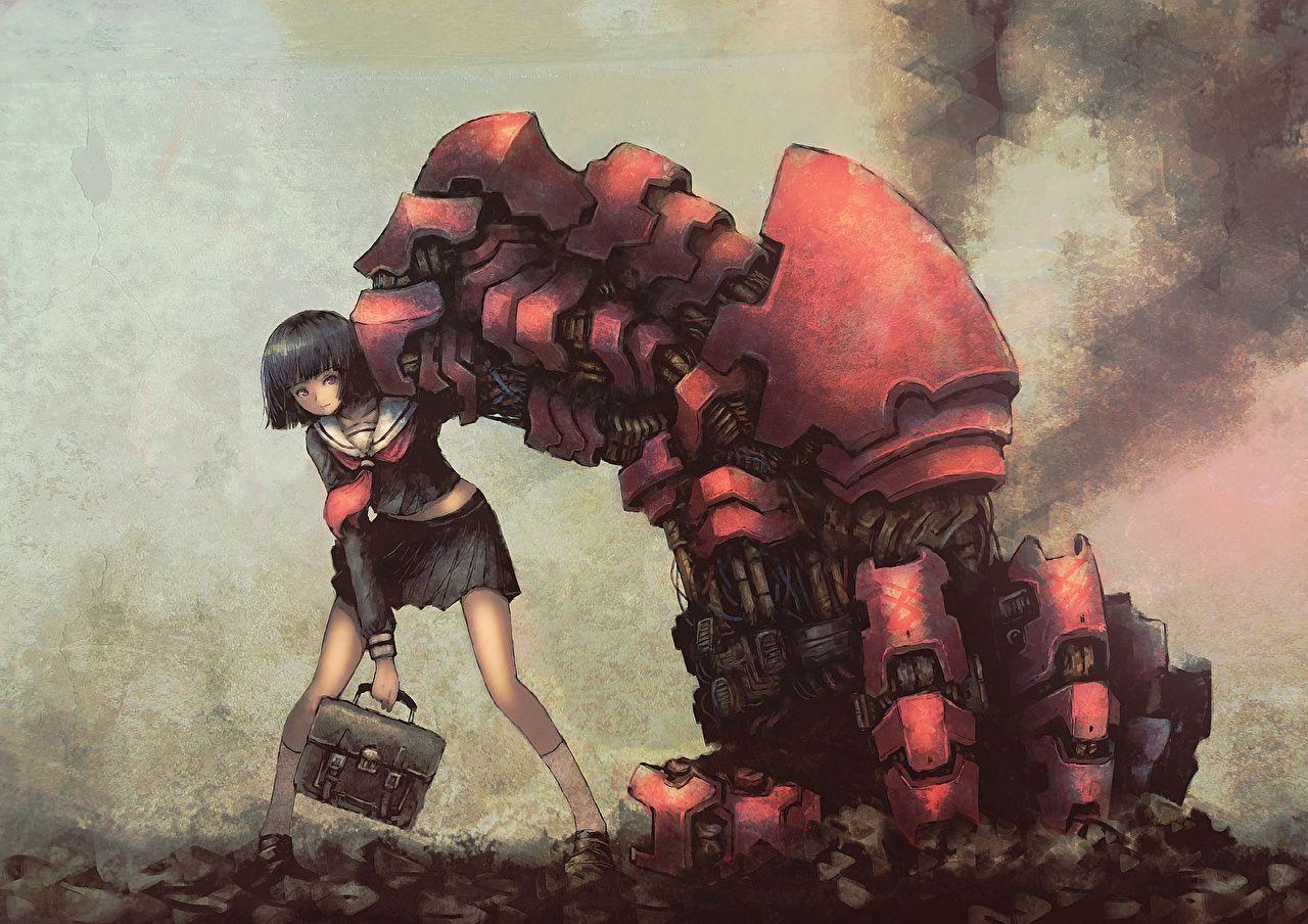 Anime Robot Wallpapers - Top Free Anime Robot Backgrounds - WallpaperAccess