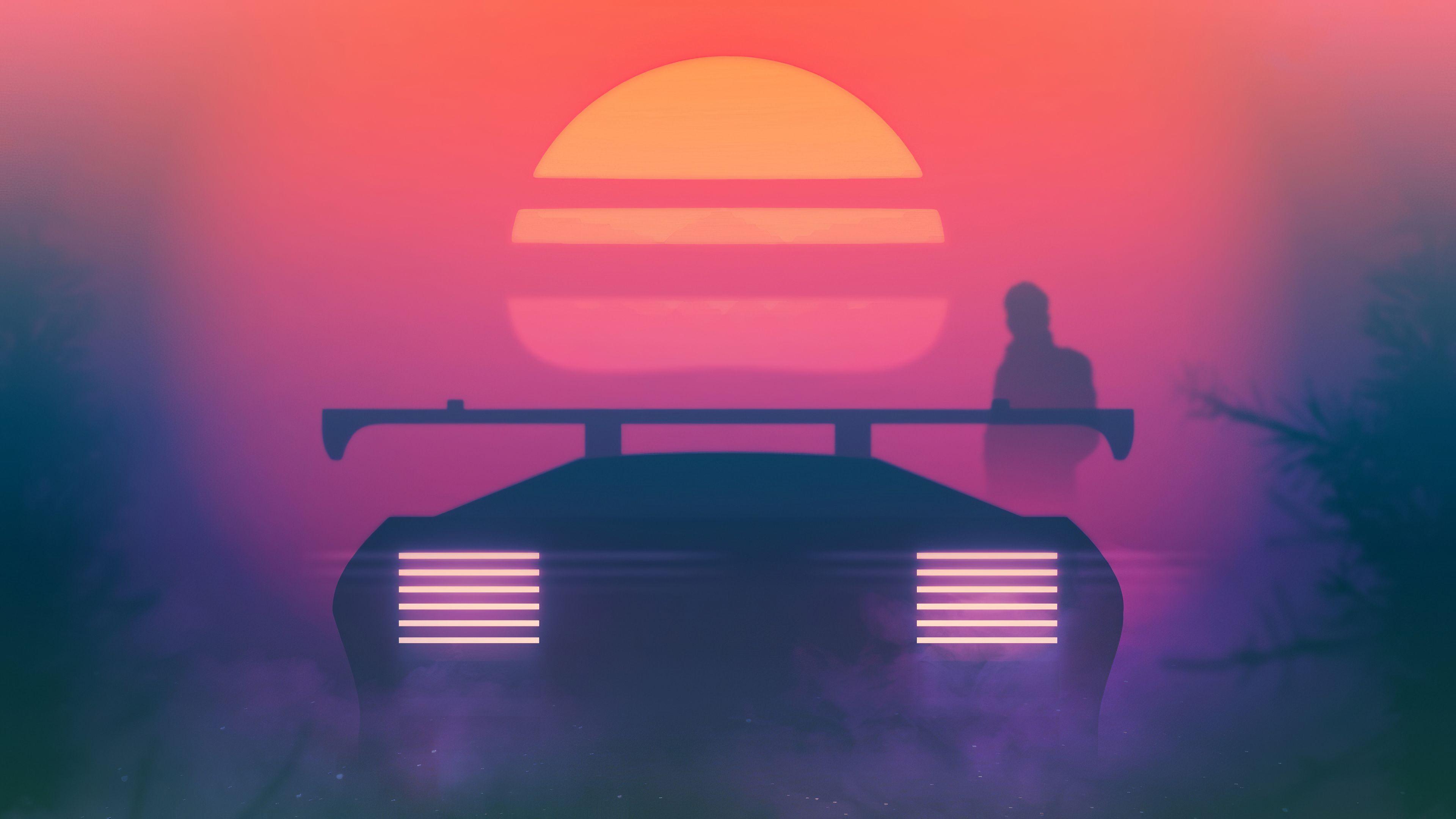 Retrowave 4k Wallpapers - Top Free Retrowave 4k Backgrounds ...