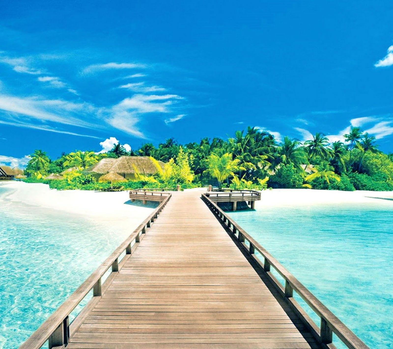 3D Beach Wallpapers - Top Free 3D Beach Backgrounds - WallpaperAccess