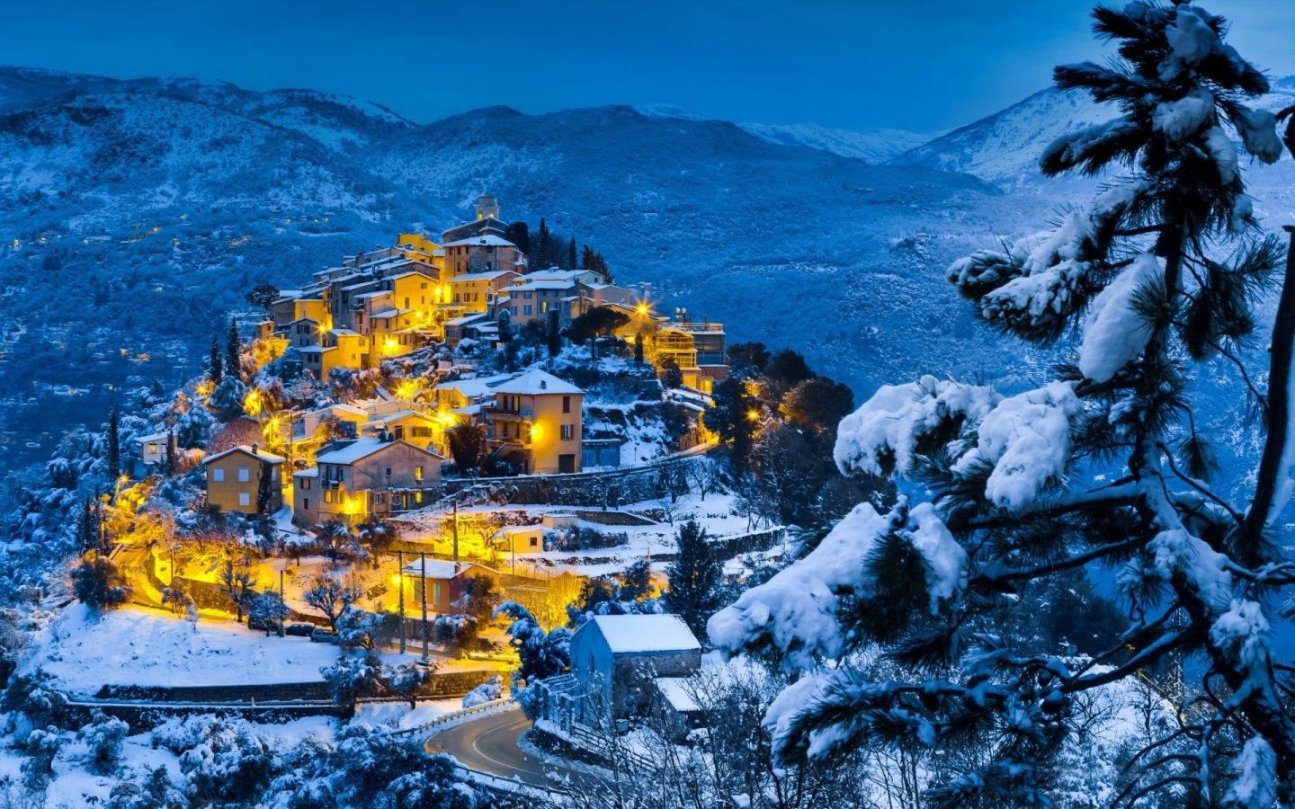 Snow Village Wallpapers - Top Free Snow Village Backgrounds ...