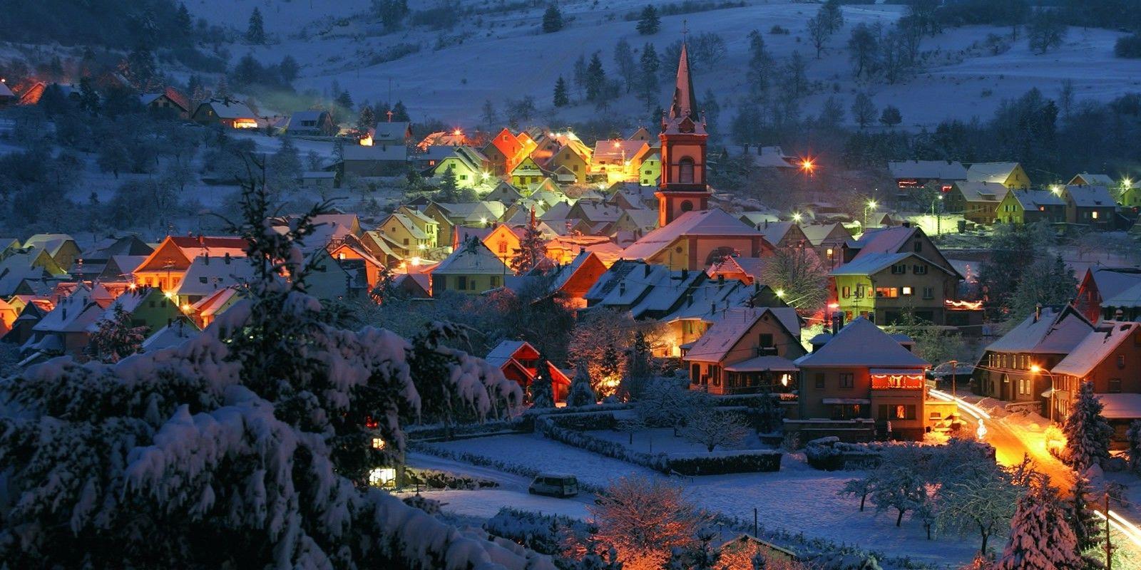 Snow Village Wallpapers - Top Free Snow Village Backgrounds ...
