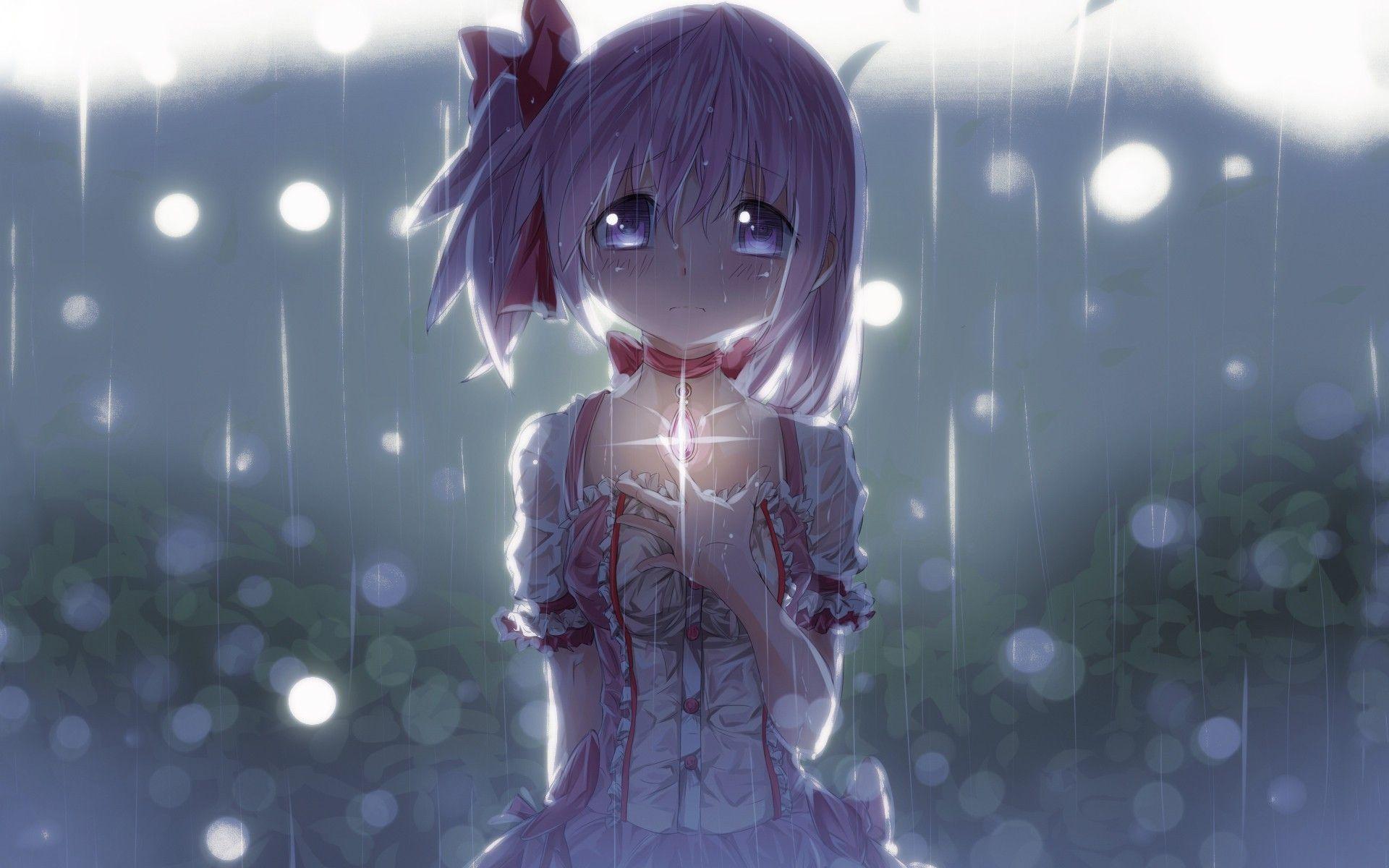Anime Sad Girl Wallpapers Top Free Anime Sad Girl Backgrounds Wallpaperaccess