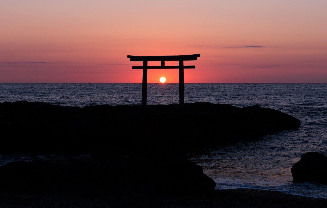 Japanese Sunset HD Wallpapers - Top Free Japanese Sunset HD Backgrounds ...
