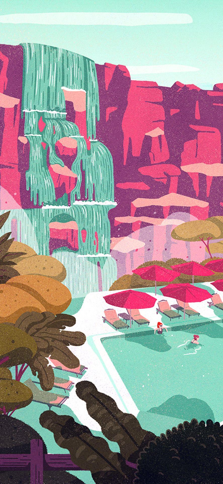 Illustration iPhone Wallpapers - Top Free Illustration iPhone ...