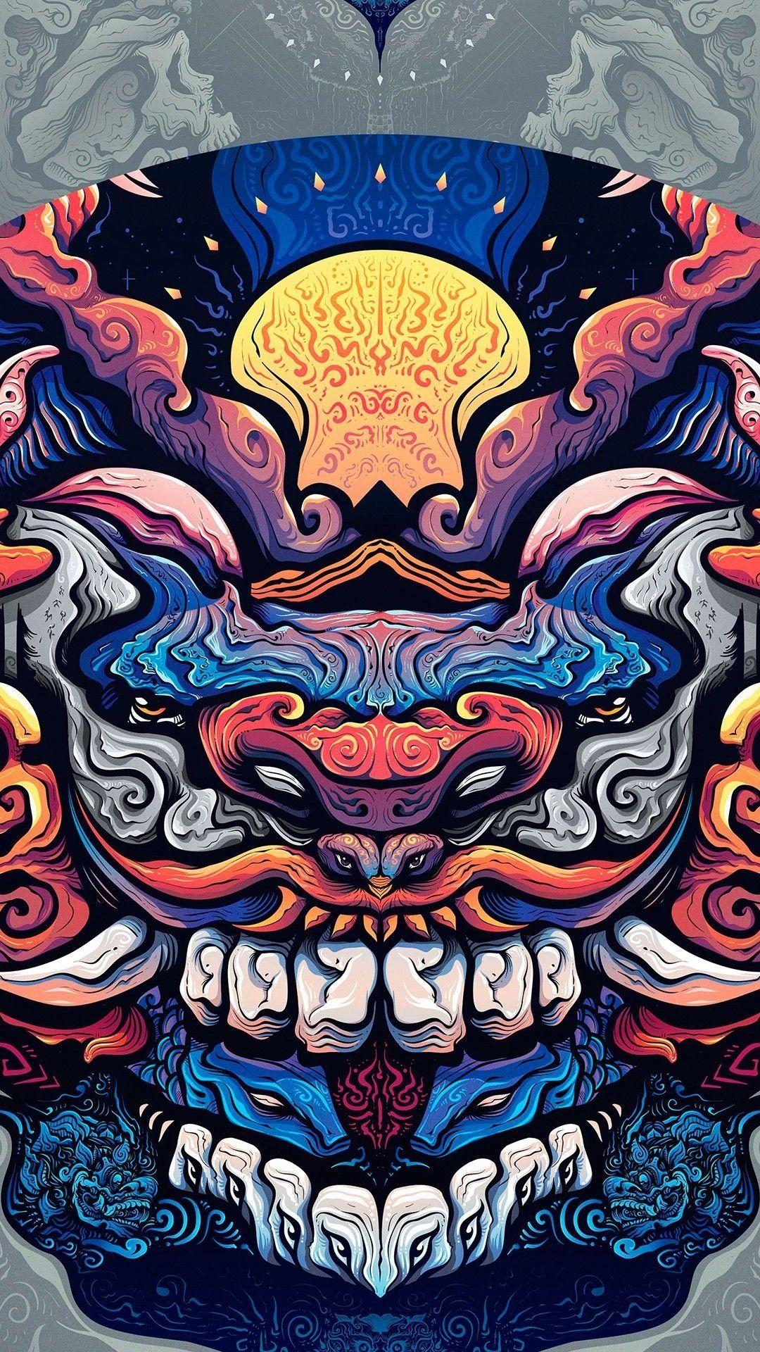 Illustration iPhone Wallpapers - Top Free Illustration iPhone ...