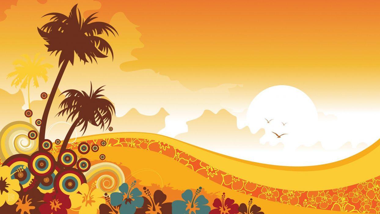 Tropical Art Wallpapers - Top Free Tropical Art Backgrounds ...