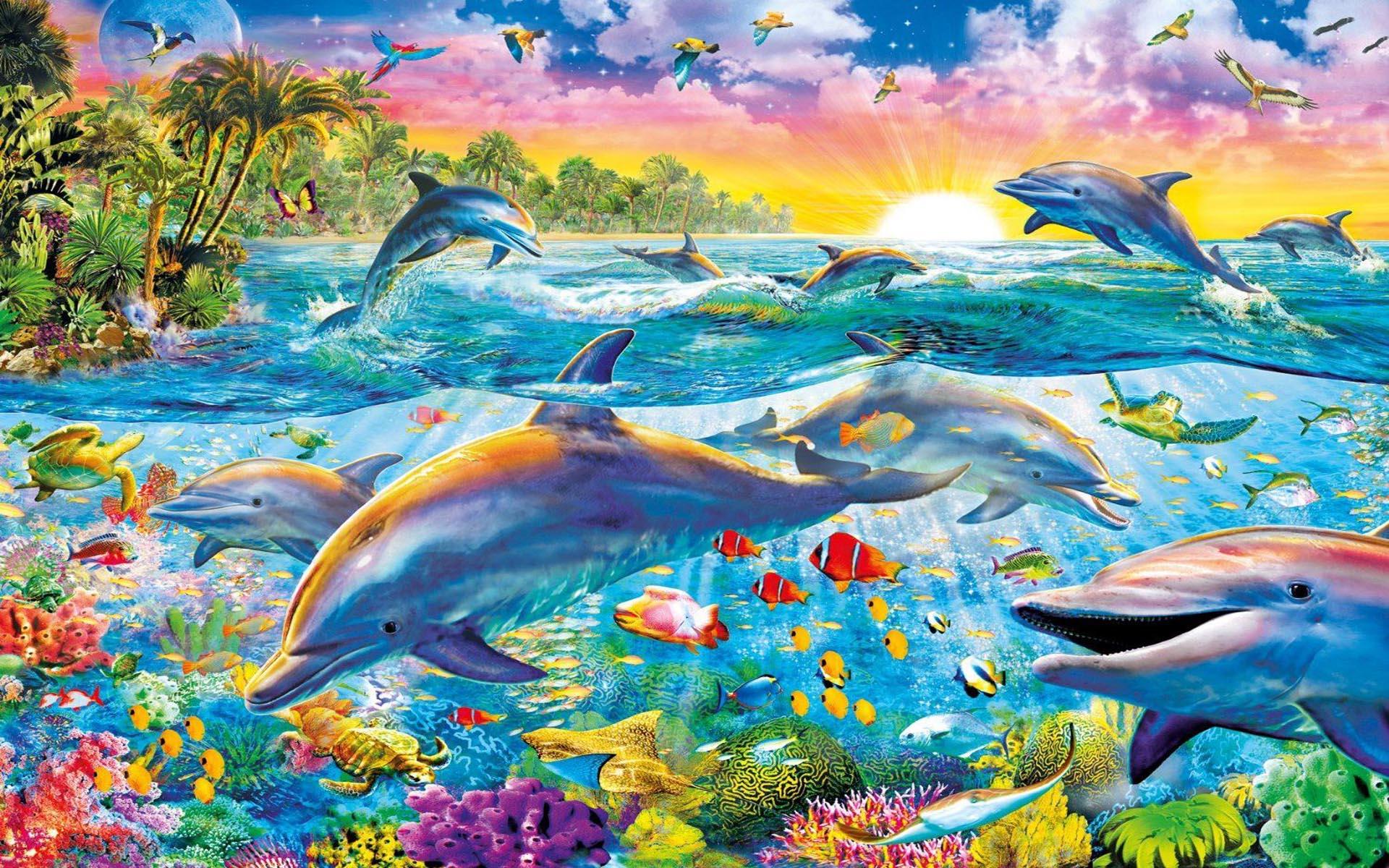 Tropical Art Wallpapers - Top Free Tropical Art Backgrounds ...
