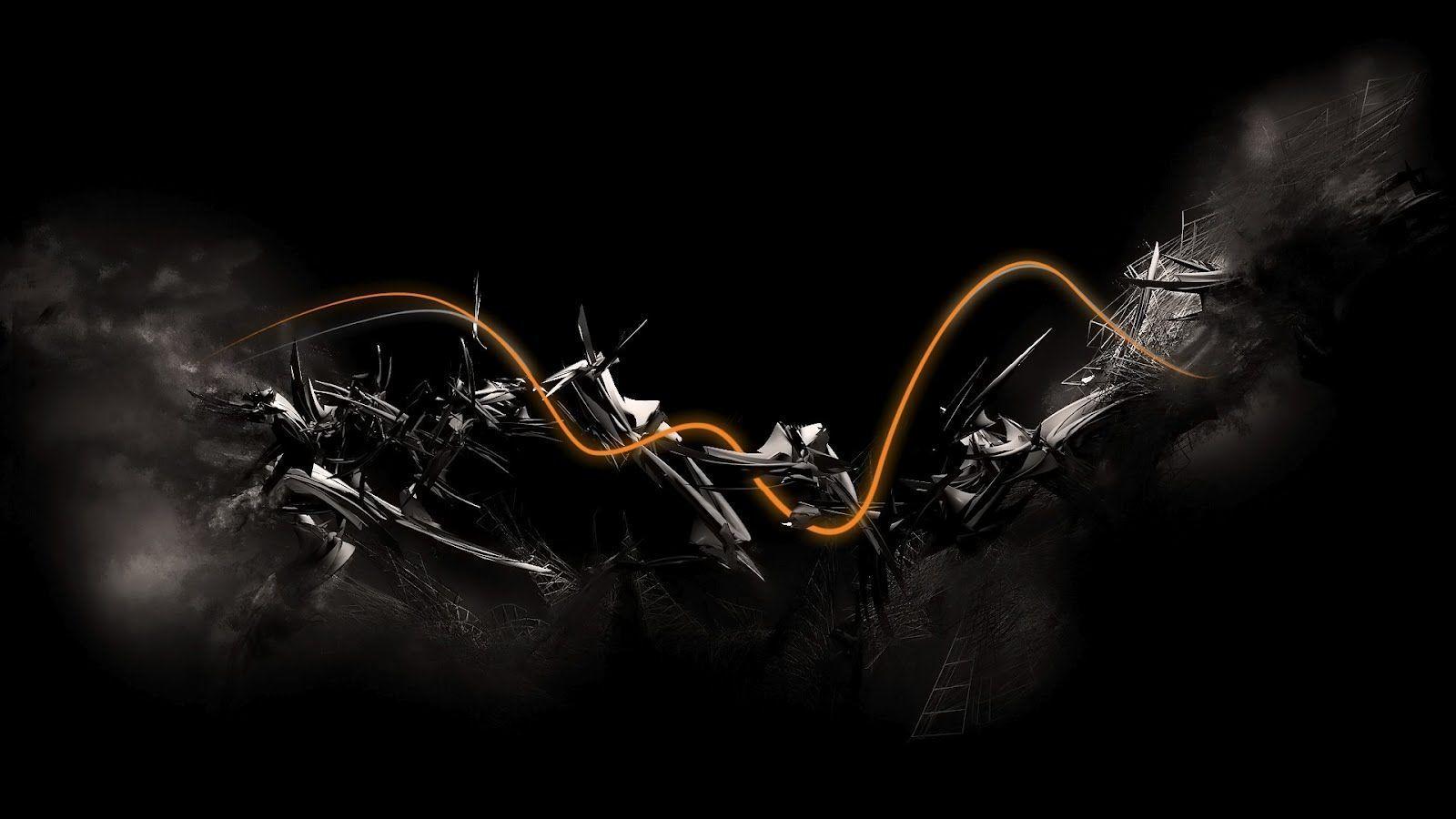 Black Abstract Desktop Wallpapers - Top Free Black Abstract Desktop ...
