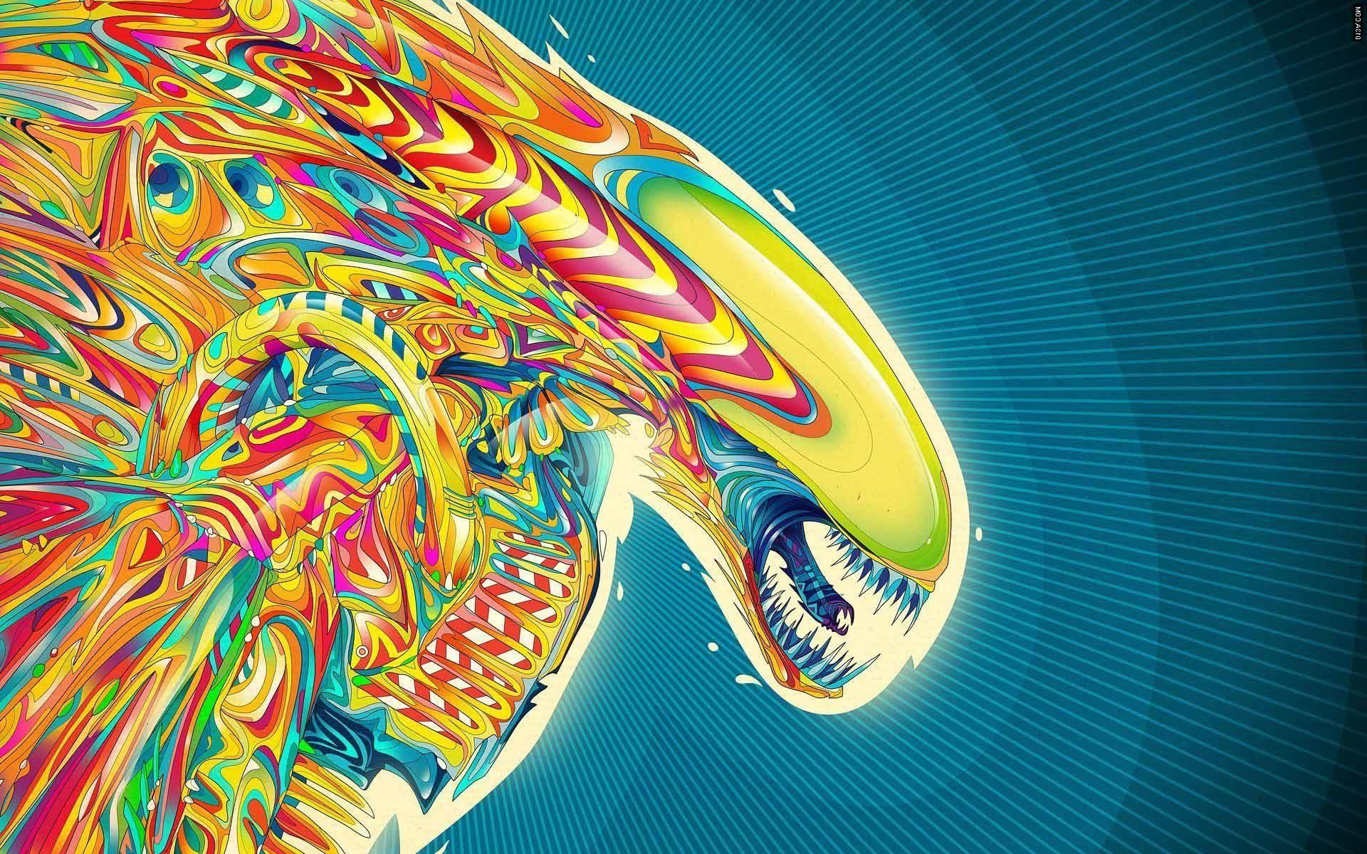 Alien Abstract Wallpapers - Top Free Alien Abstract Backgrounds ...