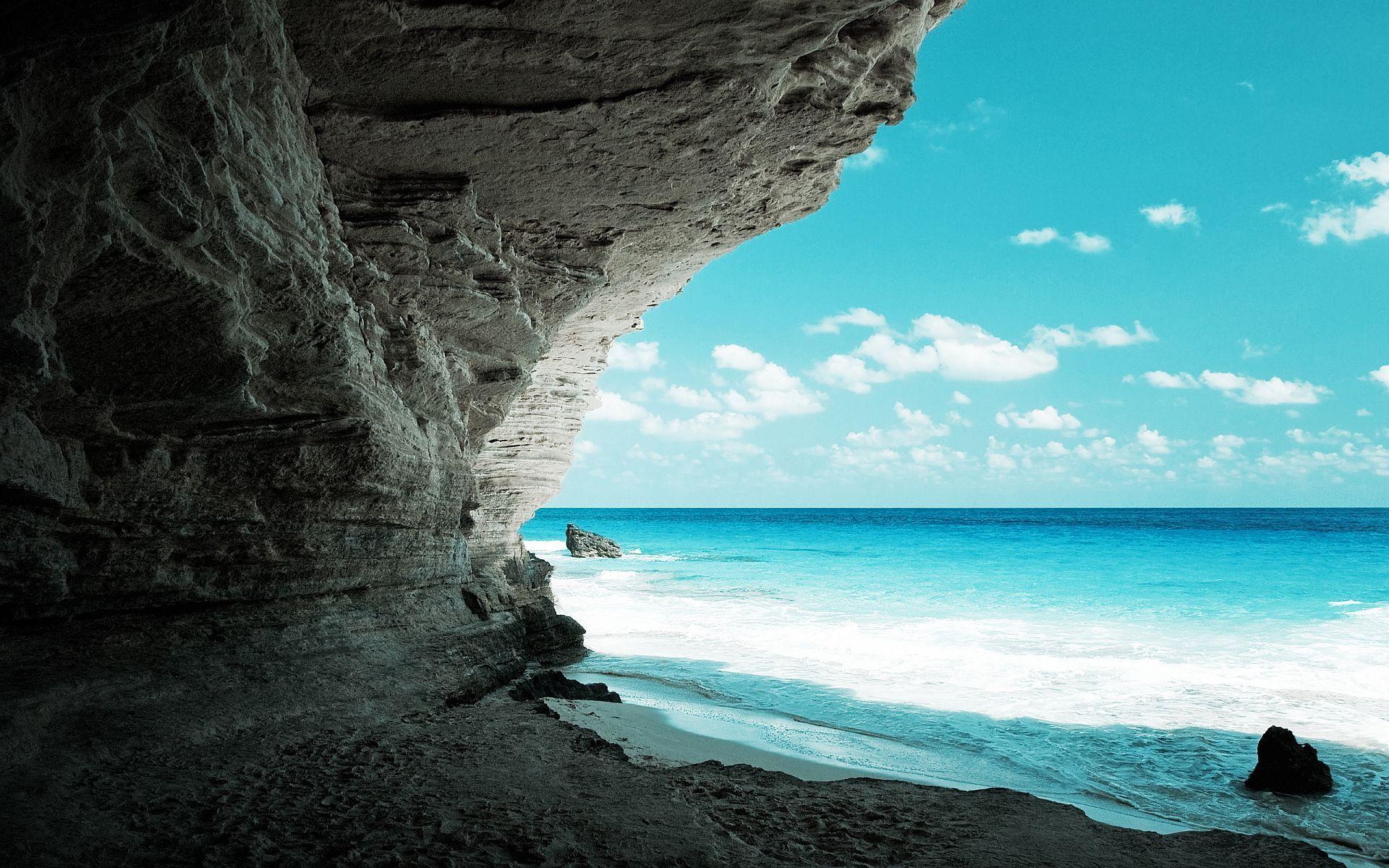 Beach Cave Wallpapers - Top Free Beach Cave Backgrounds - WallpaperAccess
