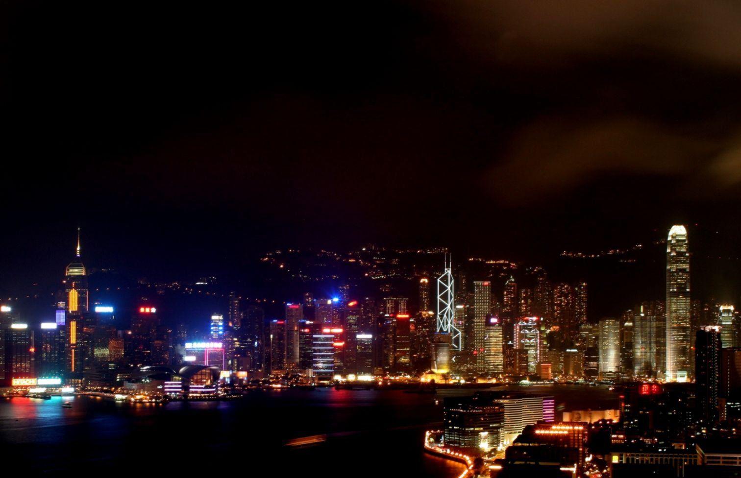 Hong Kong Night View Wallpapers - Top Free Hong Kong Night View ...