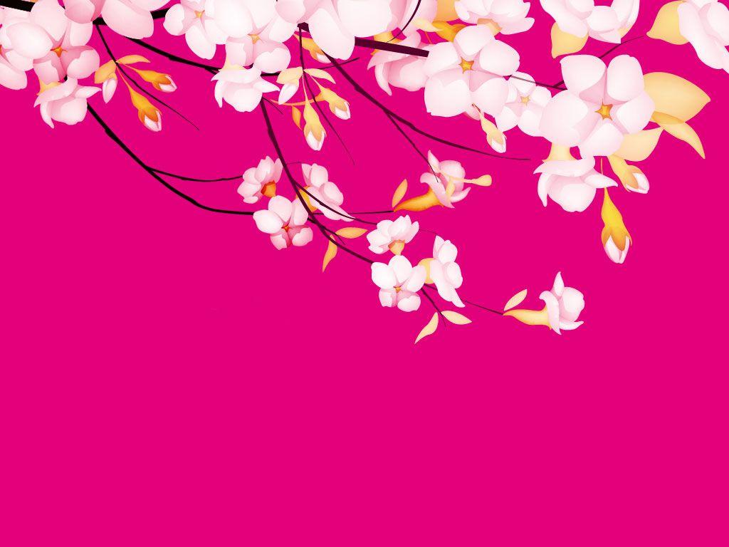 Pink Flower Cartoon Wallpapers - Top Free Pink Flower Cartoon ...