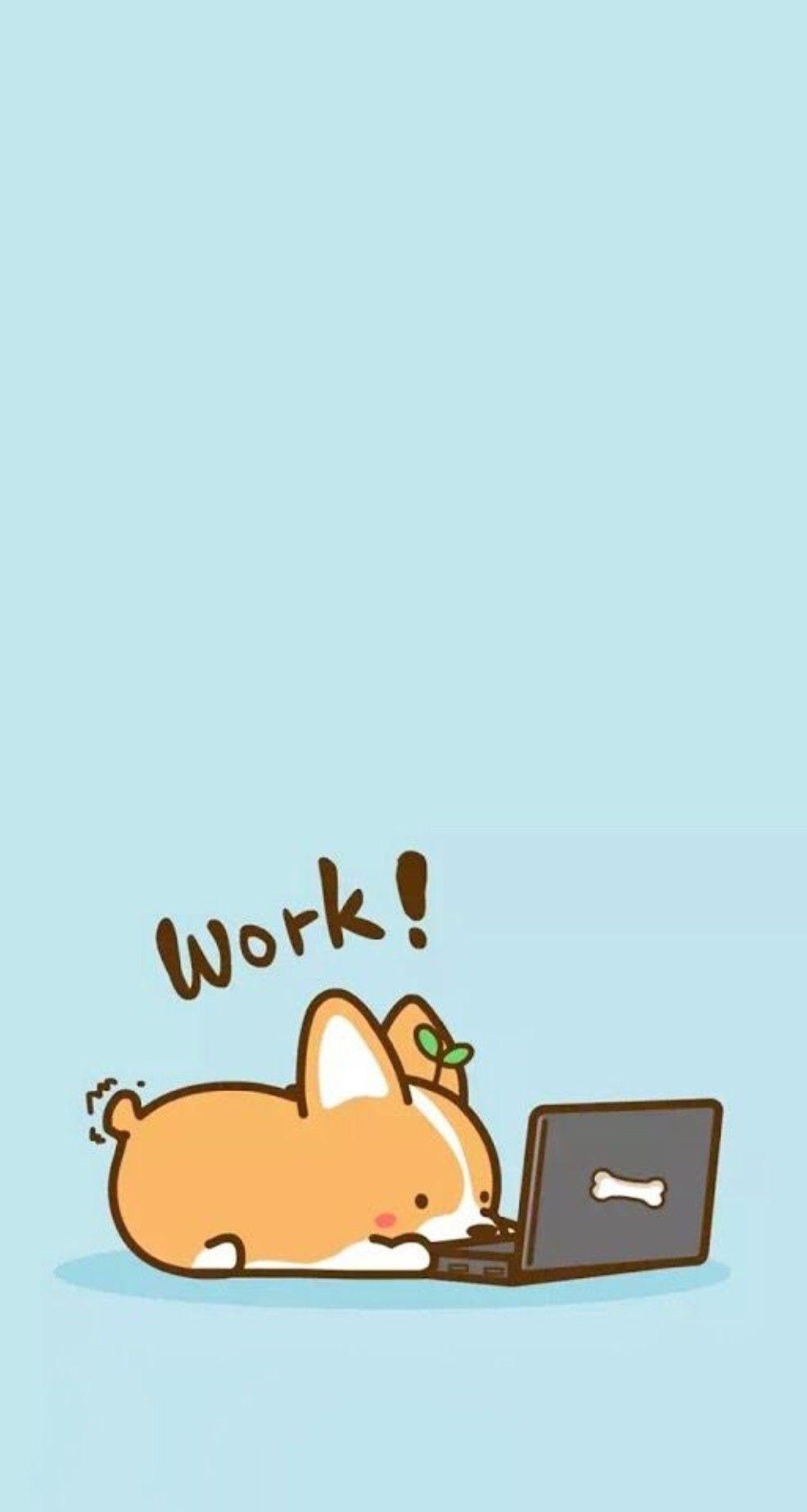 Cartoon Corgi Wallpapers - Top Free Cartoon Corgi Backgrounds ...