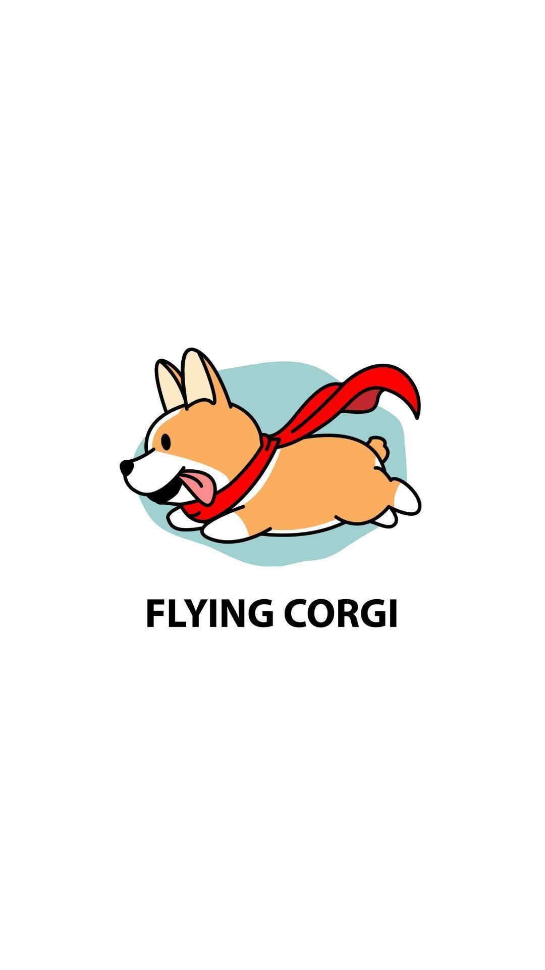 Cartoon Corgi Wallpapers - Top Free Cartoon Corgi Backgrounds ...