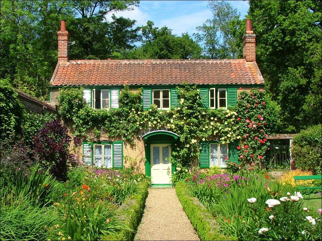 Storybook Cottage Garden Desktop Wallpapers - Top Free Storybook ...