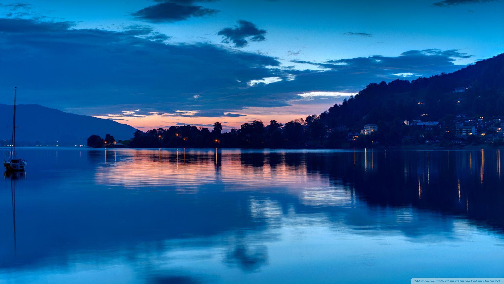 Lake Night Wallpapers - Top Free Lake Night Backgrounds - WallpaperAccess