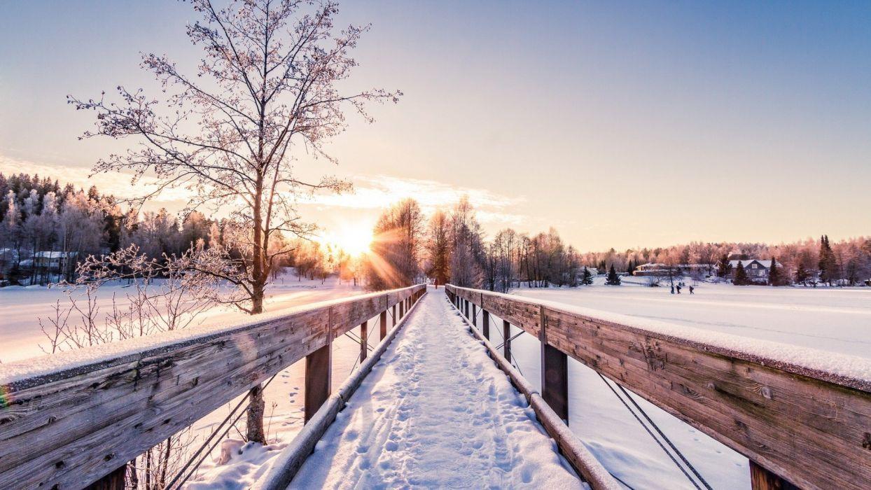 Snow Sunrise Wallpapers - Top Free Snow Sunrise Backgrounds ...