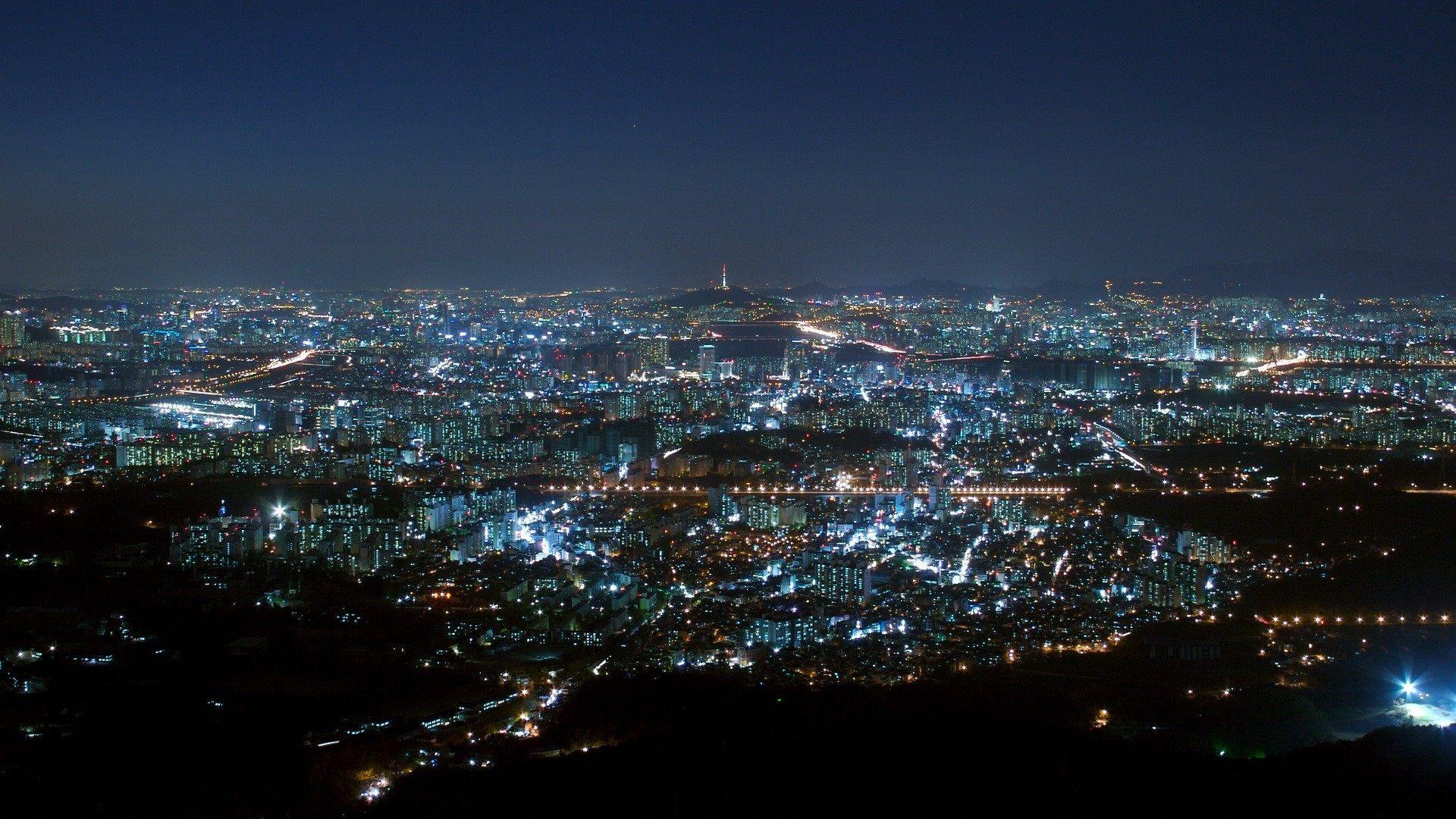 Seoul Night Wallpapers - Top Free Seoul Night Backgrounds - WallpaperAccess
