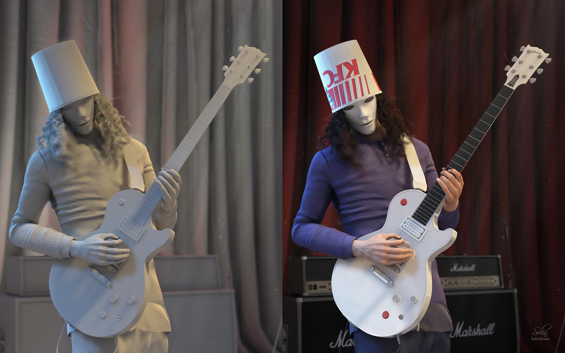 Buckethead Wallpapers - Top Free Buckethead Backgrounds - WallpaperAccess