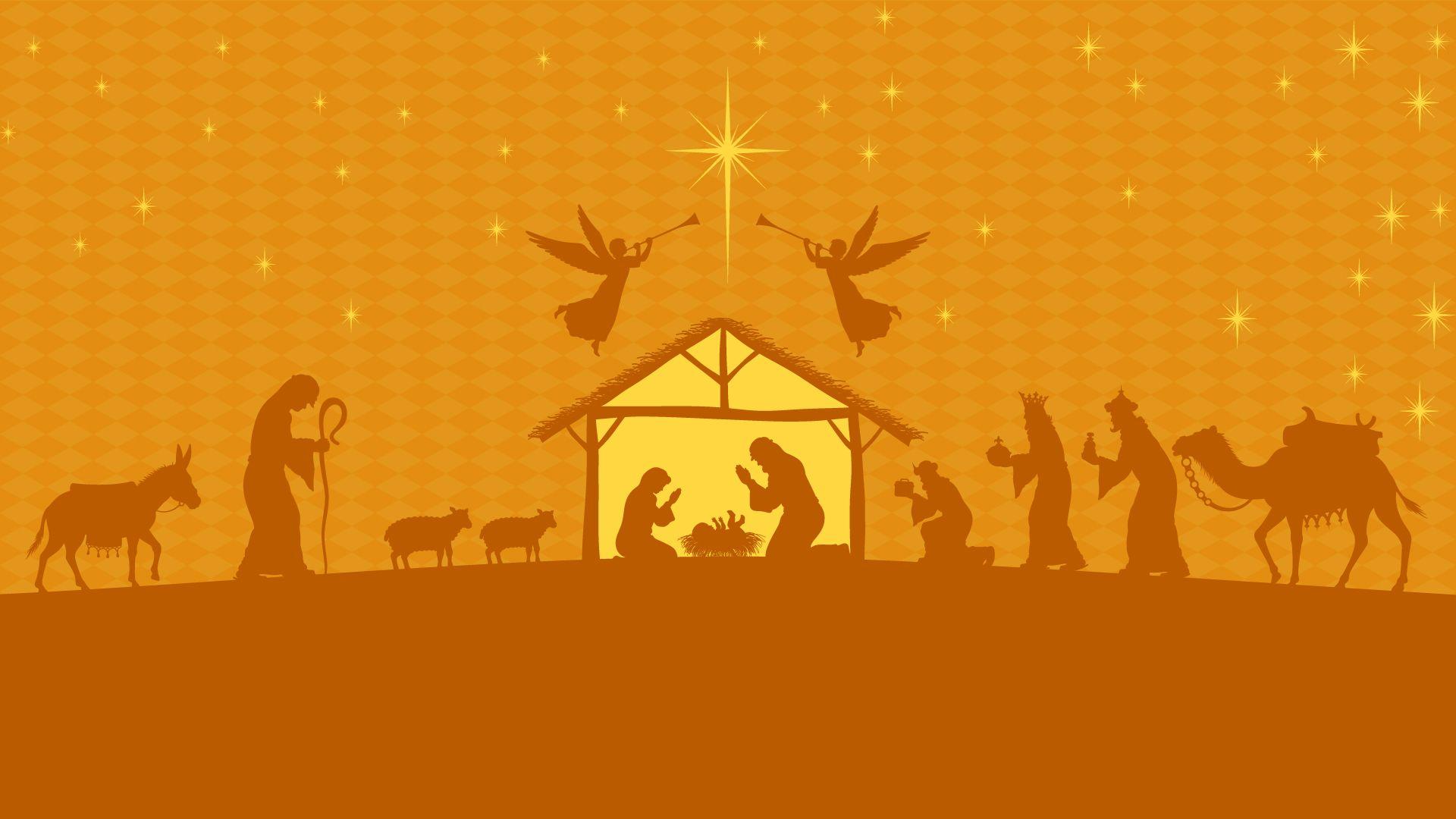 Christmas Nativity Scene Wallpapers - Top Free Christmas Nativity Scene ...