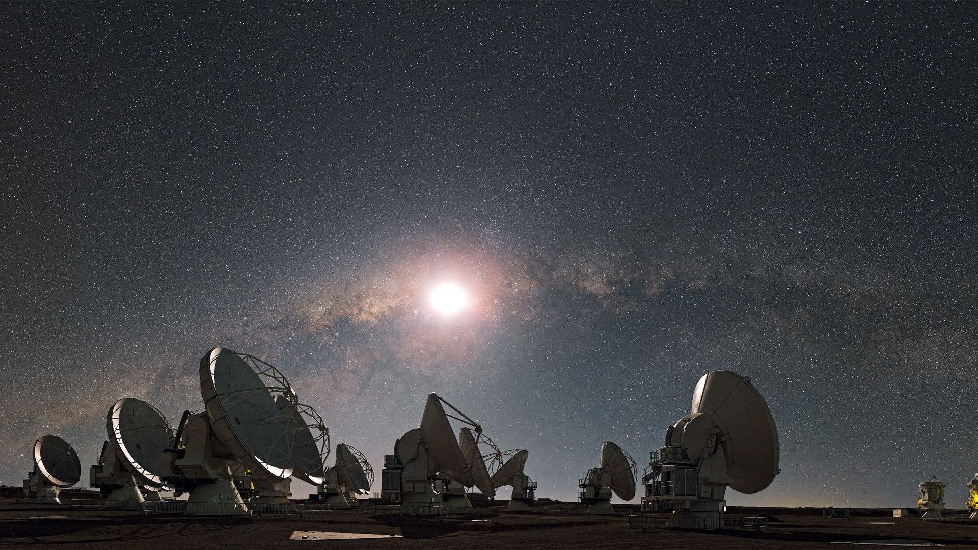 Radio Telescope Wallpapers - Top Free Radio Telescope Backgrounds ...