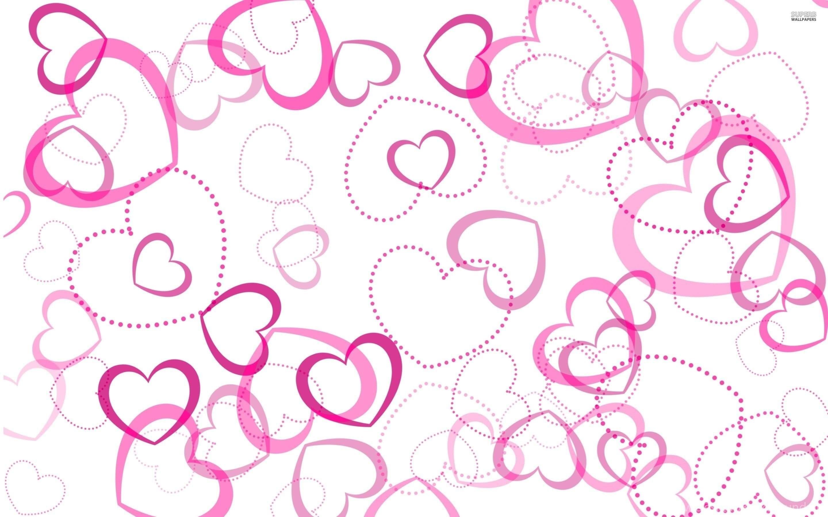 Cute Hearts Desktop Wallpapers - Top Free Cute Hearts Desktop ...