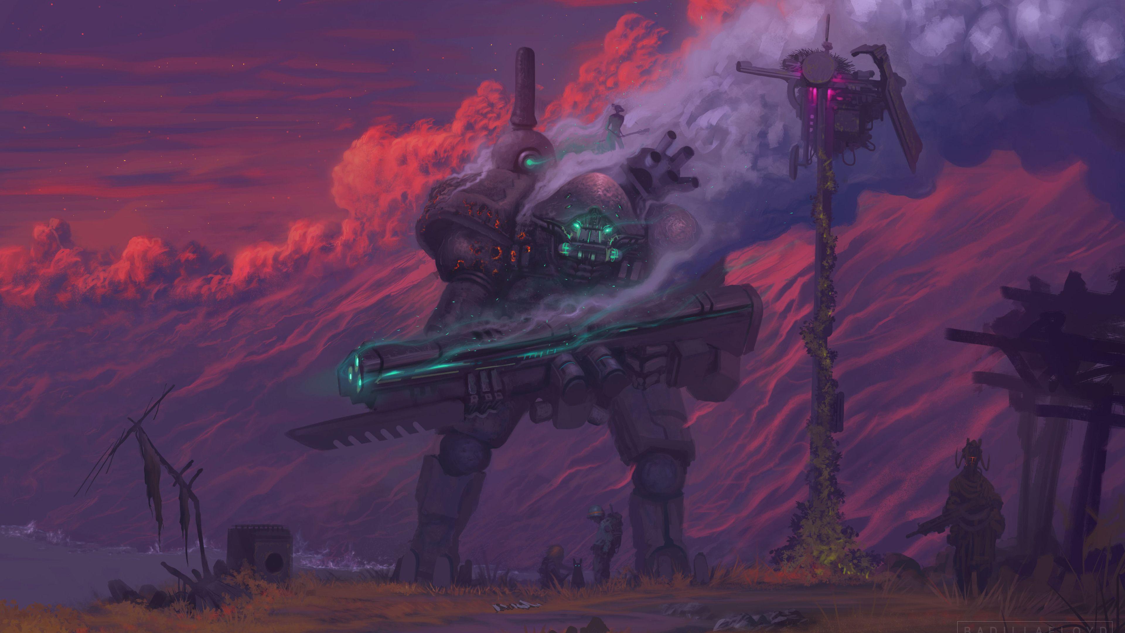 4K Robot Wallpapers - Top Free 4K Robot Backgrounds - WallpaperAccess