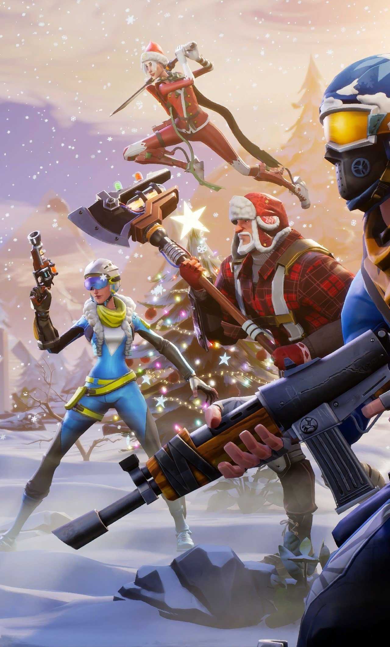 Fortnite Winter Wallpapers - Top Free Fortnite Winter Backgrounds ...