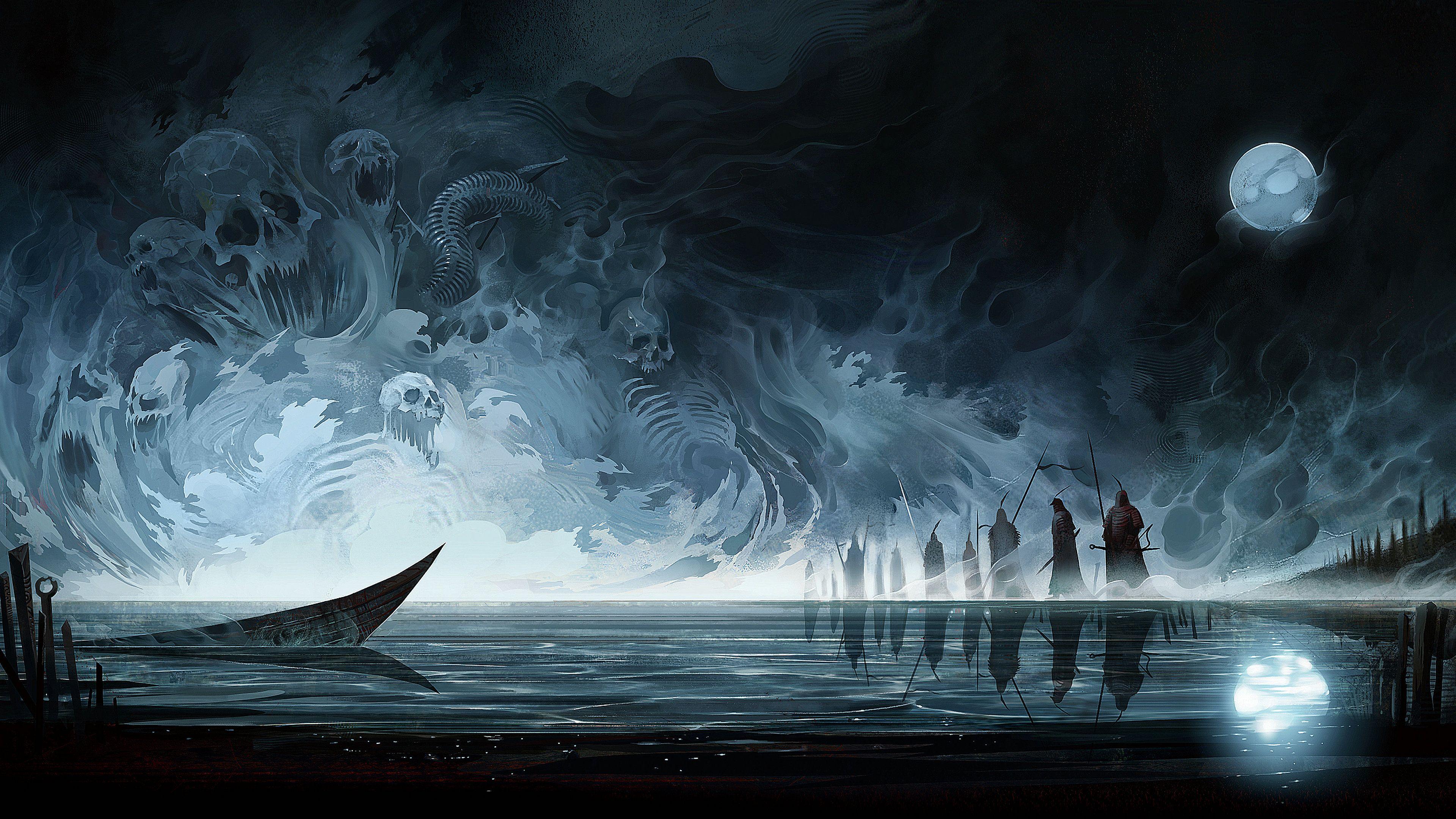 Dark Lake Wallpapers - Top Free Dark Lake Backgrounds - WallpaperAccess