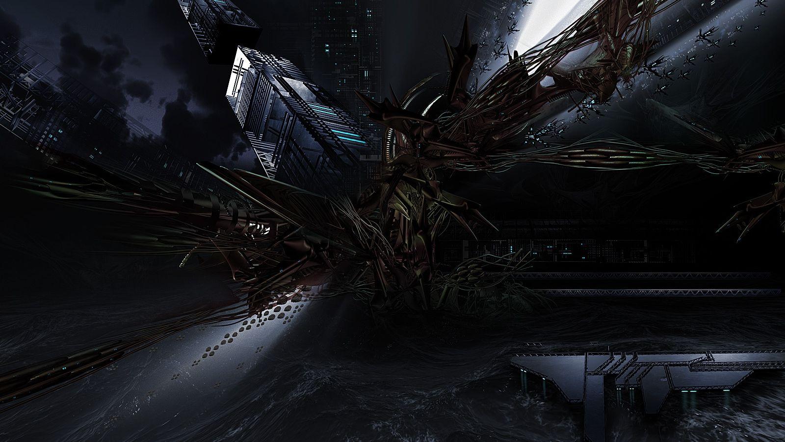 Black Futuristic Wallpapers - Top Free Black Futuristic Backgrounds ...