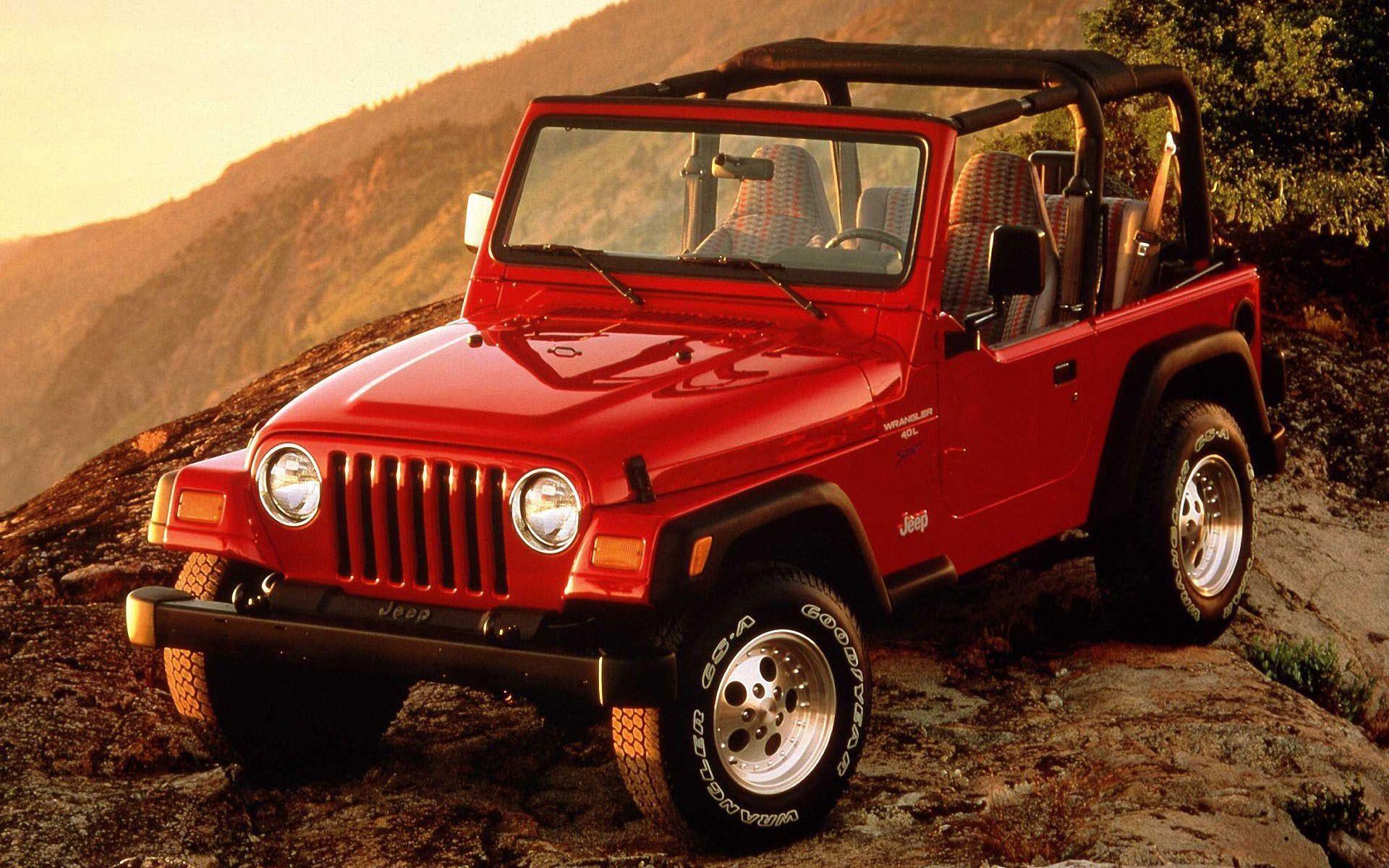 Red Jeep Wallpapers - Top Free Red Jeep Backgrounds - WallpaperAccess