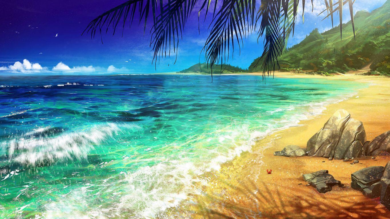 Beach Laptop Wallpapers - Top Free Beach Laptop Backgrounds ...