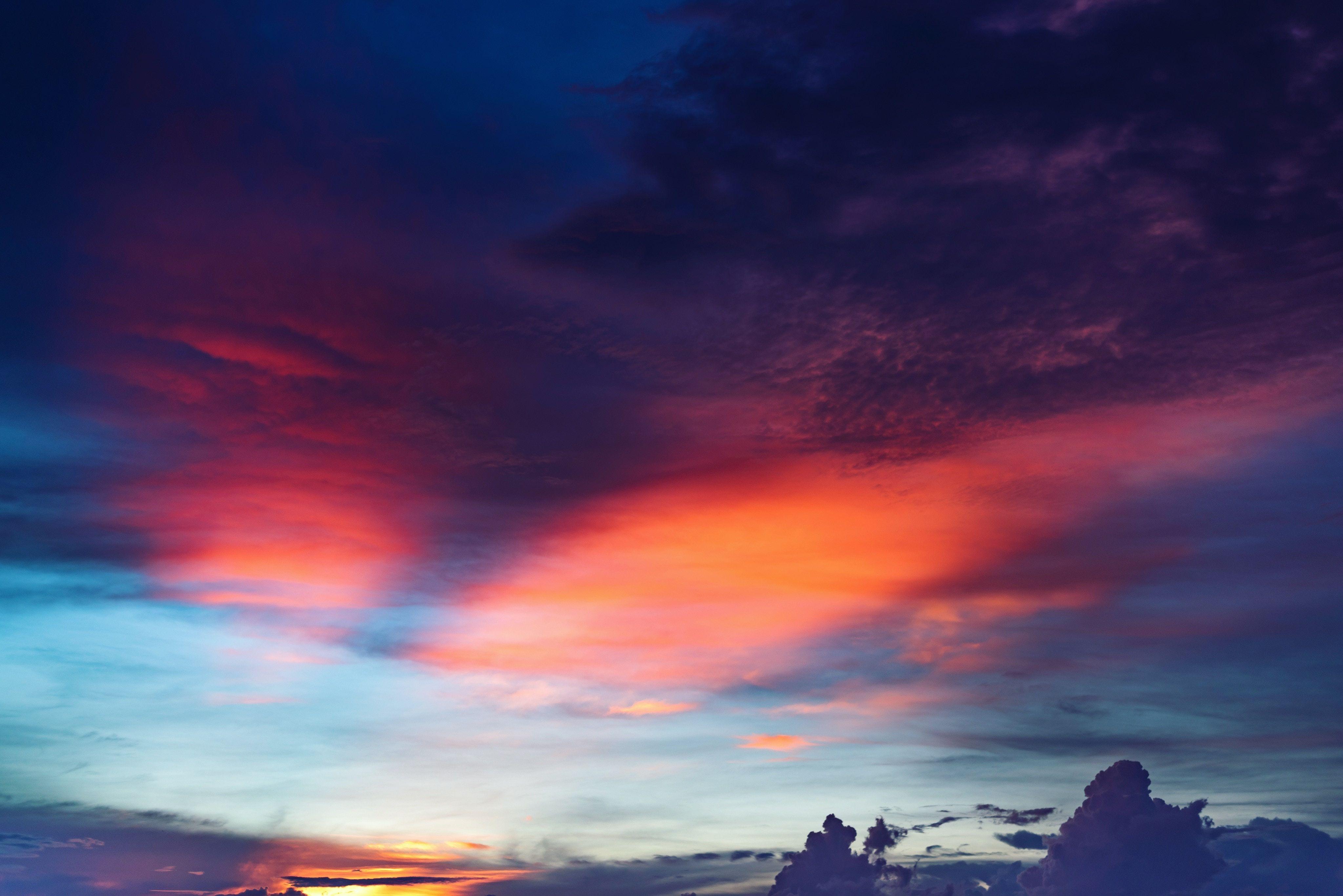 Cloudy Sunset Wallpapers - Top Free Cloudy Sunset Backgrounds ...