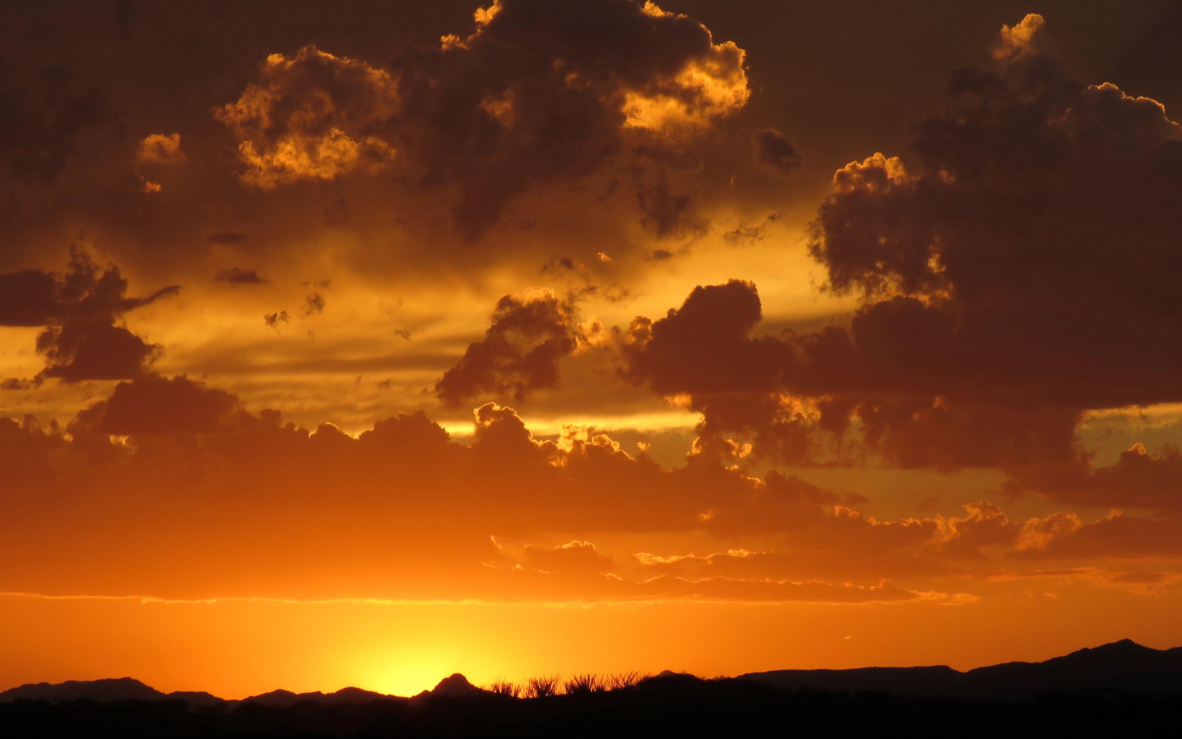 Cloudy Sunset Wallpapers - Top Free Cloudy Sunset Backgrounds ...