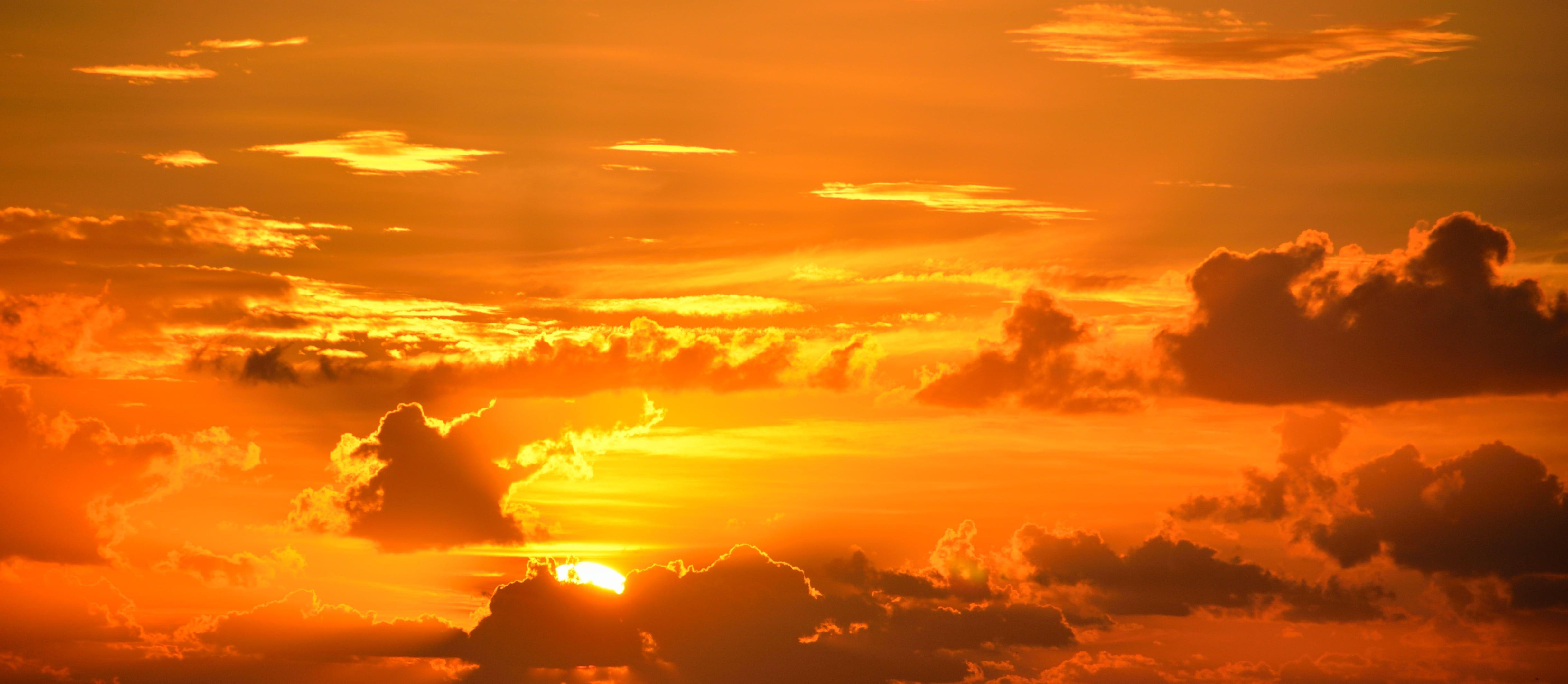 Yellow Sunset Wallpapers - Top Free Yellow Sunset Backgrounds ...
