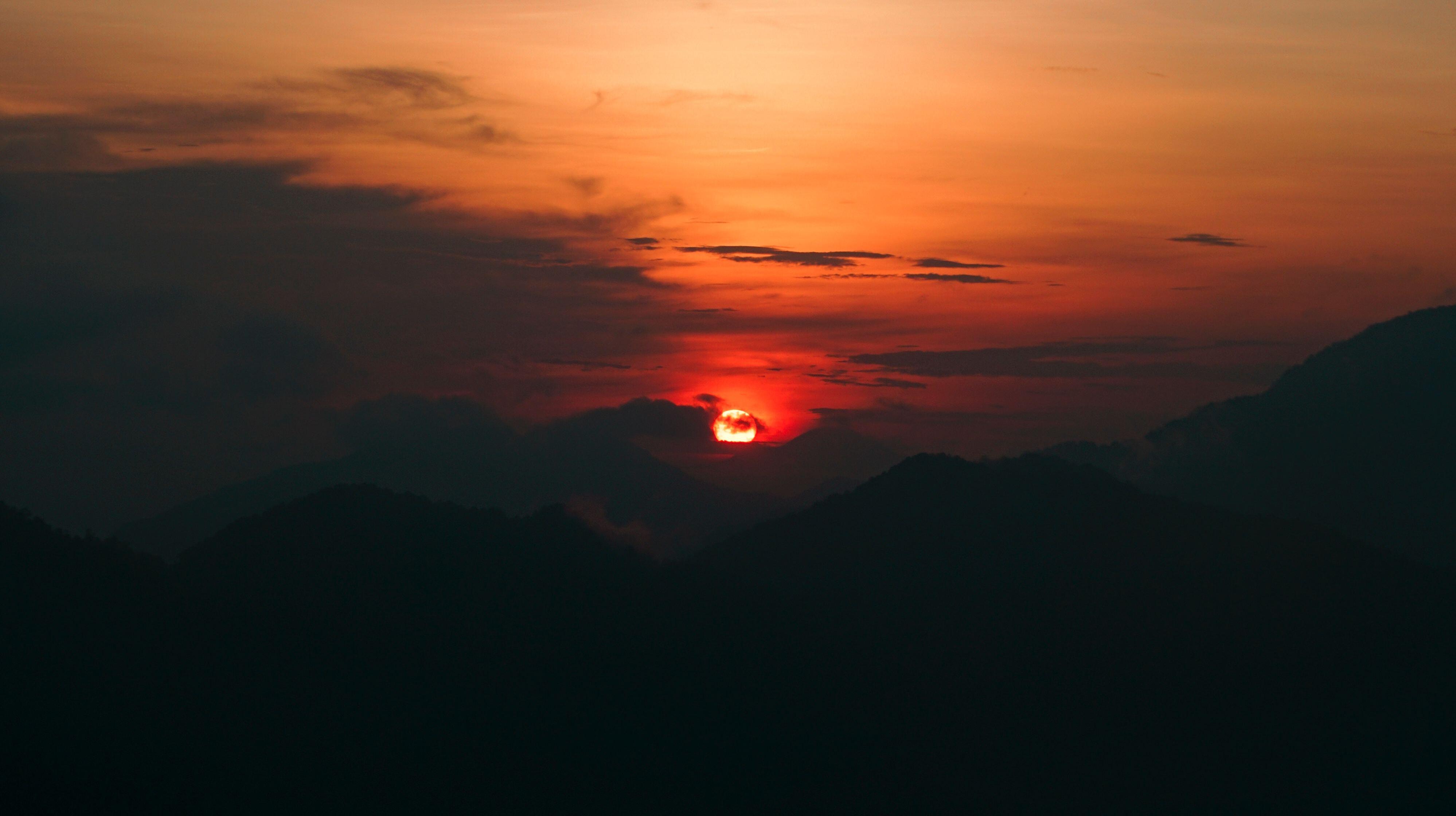 Cloudy Sunset Wallpapers - Top Free Cloudy Sunset Backgrounds ...